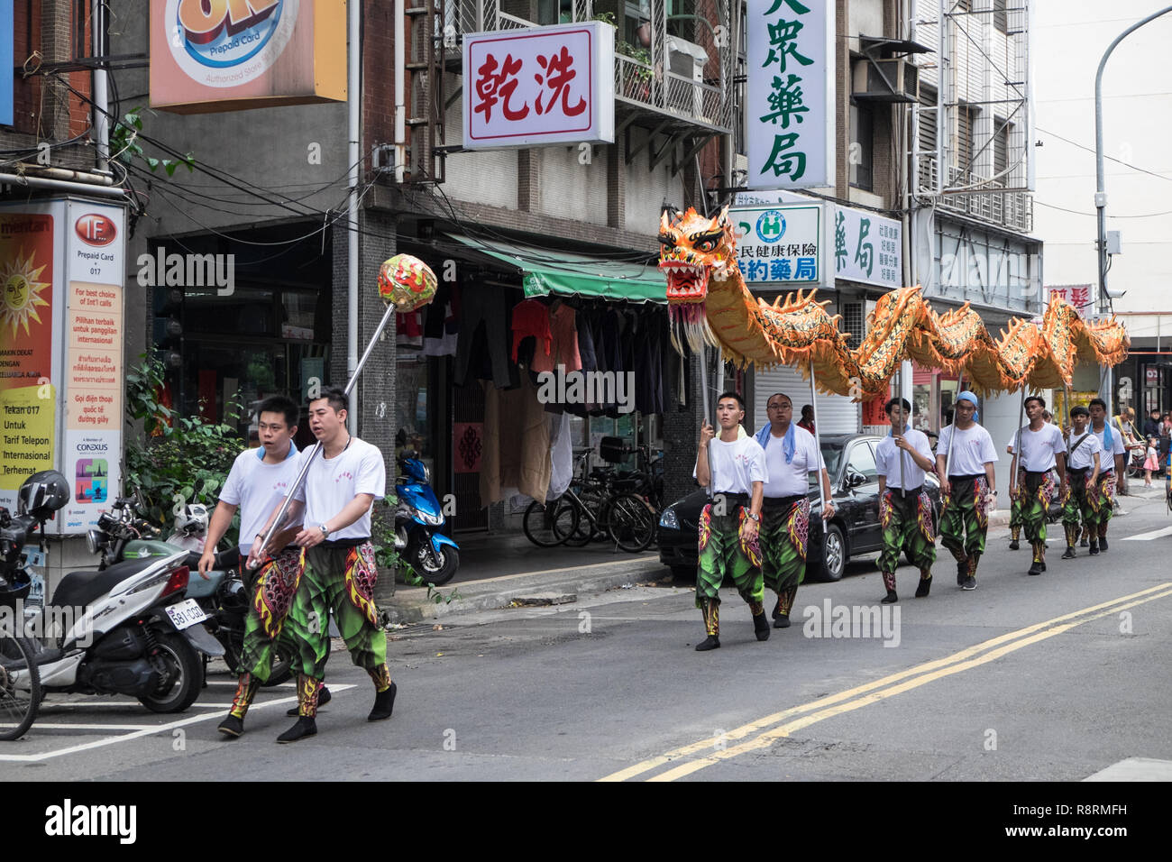 Birthday deity celebrations centred around Fuhsing,Fuxing Temple,Shipai ...