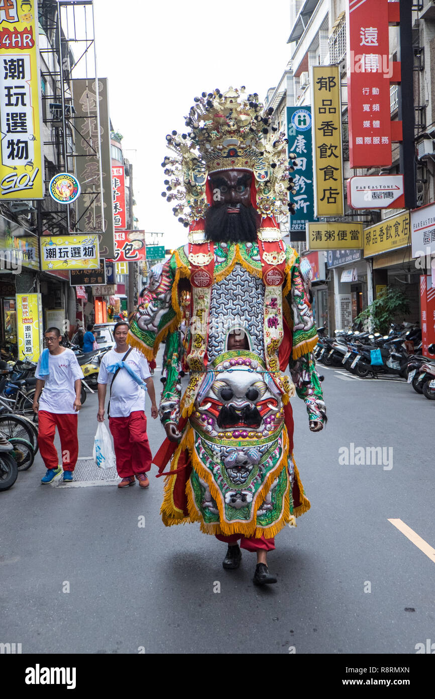 Birthday deity celebrations centred around Fuhsing,Fuxing Temple,Shipai ...