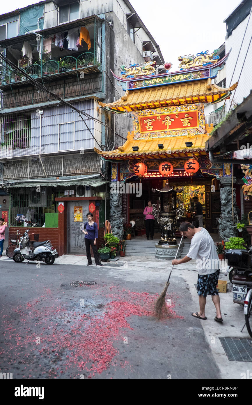 Birthday deity celebrations centred around Fuhsing,Fuxing Temple,Shipai ...