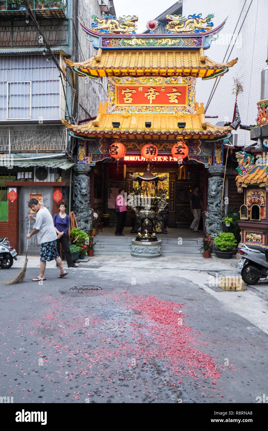 Birthday deity celebrations centred around Fuhsing,Fuxing Temple,Shipai ...