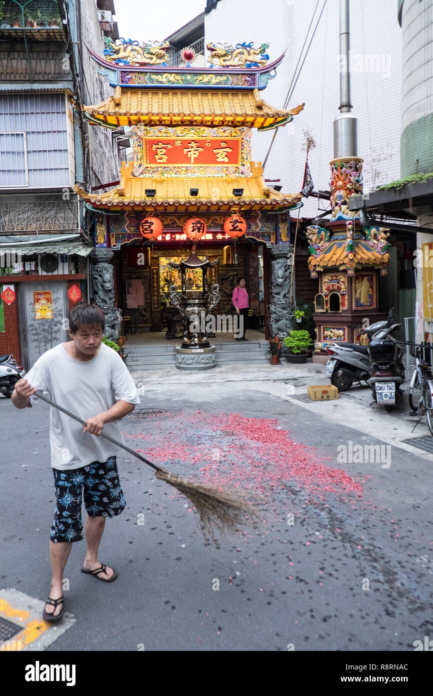 Birthday deity celebrations centred around Fuhsing,Fuxing Temple,Shipai ...