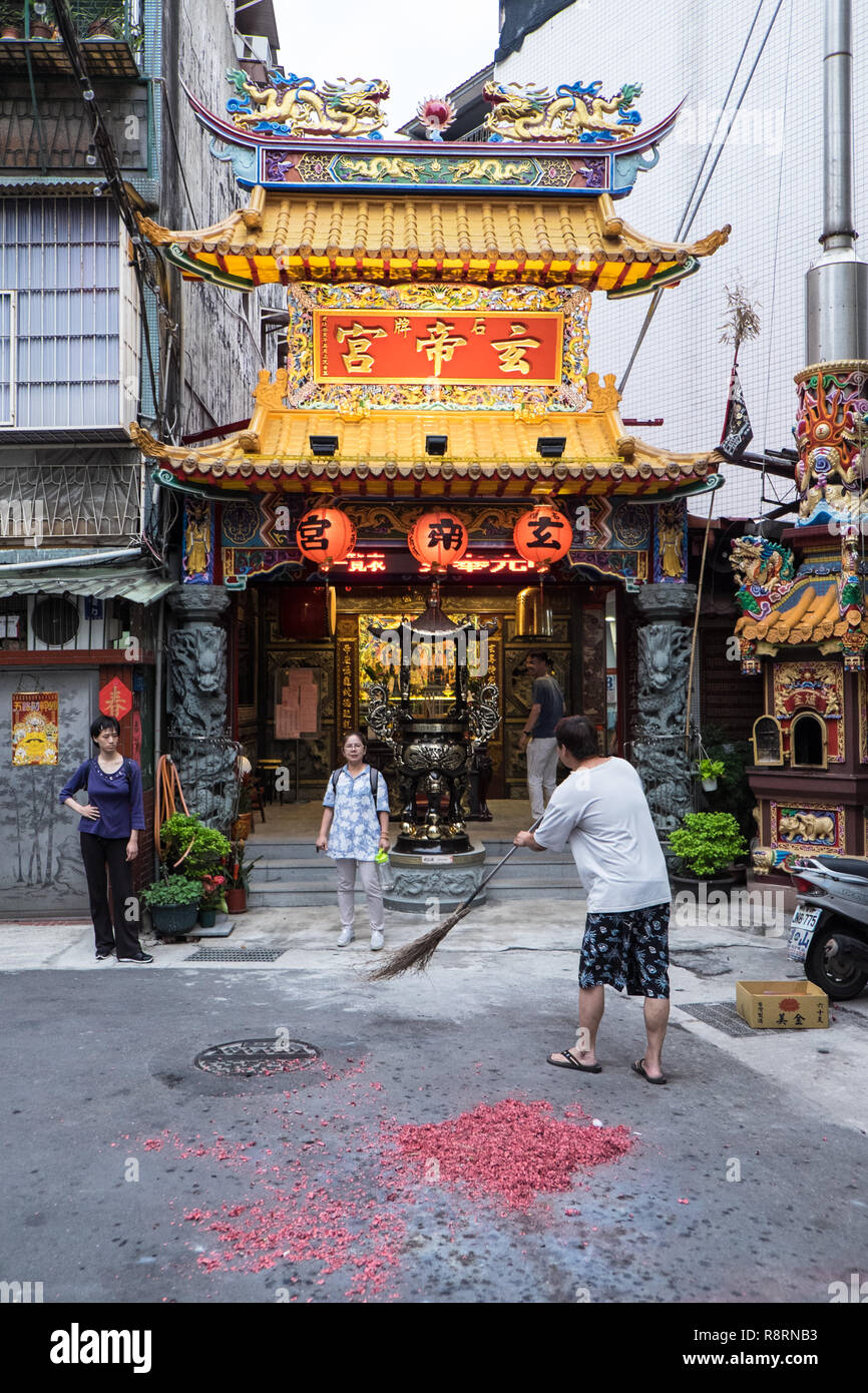 Birthday deity celebrations centred around Fuhsing,Fuxing Temple,Shipai ...