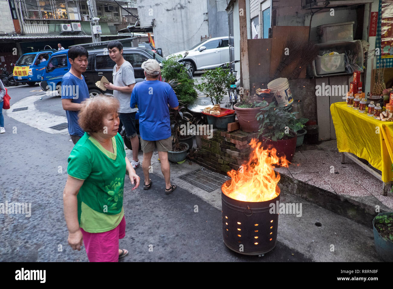 Birthday deity celebrations centred around Fuhsing,Fuxing Temple,Shipai ...