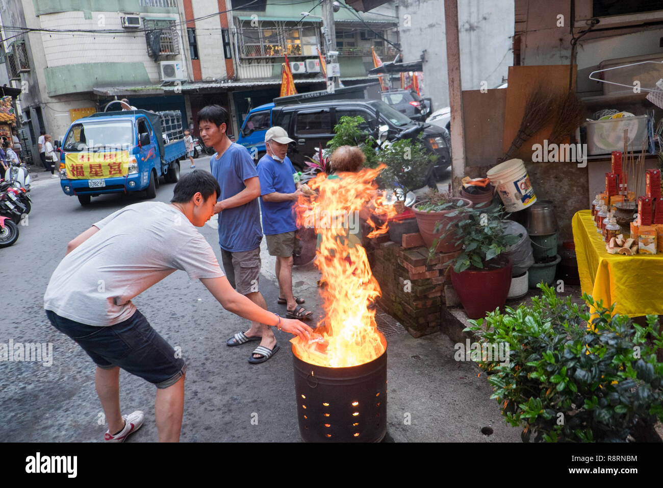 Birthday deity celebrations centred around Fuhsing,Fuxing Temple,Shipai ...