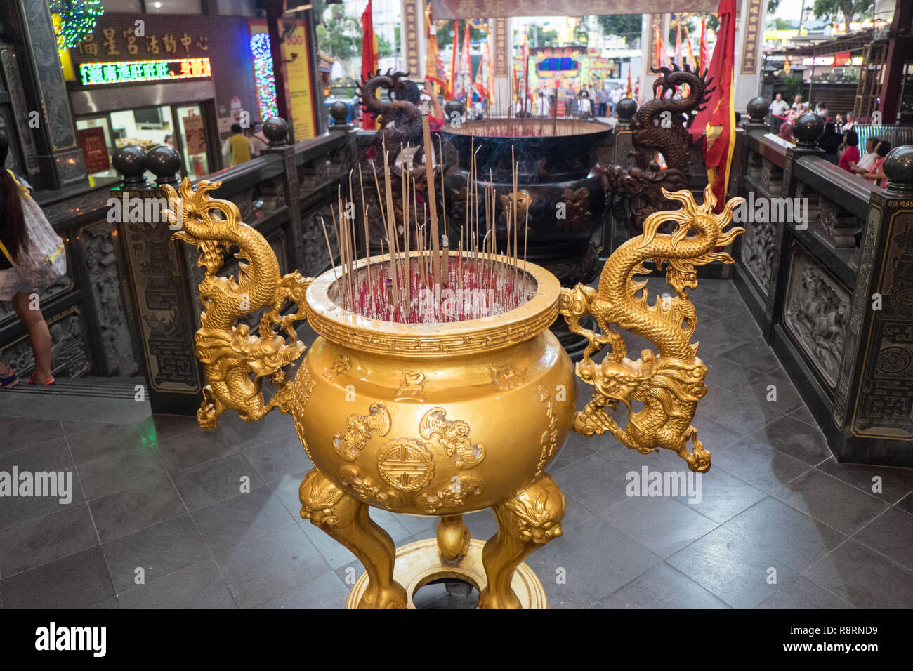 Birthday deity celebrations centred around Fuhsing,Fuxing Temple,Shipai ...