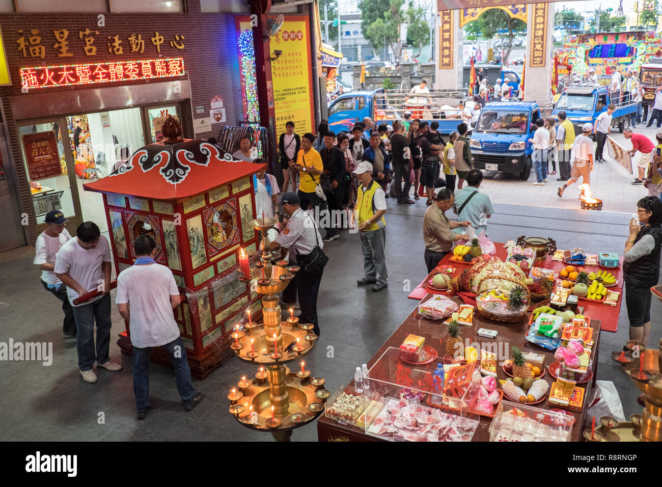 Birthday deity celebrations centred around Fuhsing,Fuxing Temple,Shipai ...