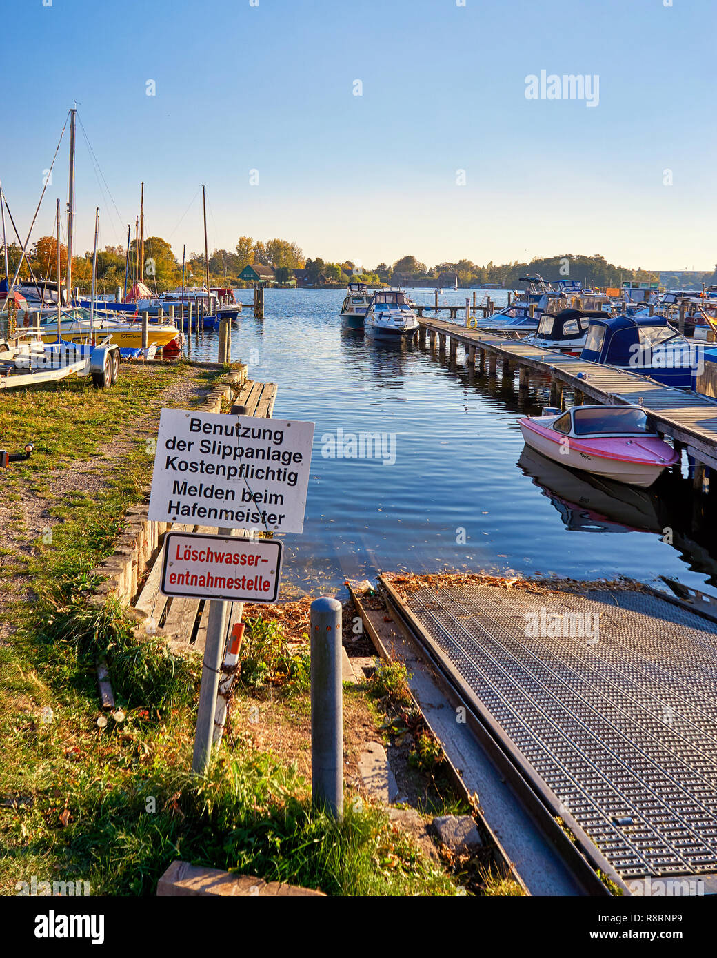 Slipway for small boats and sailboats Stock Photo - Alamy