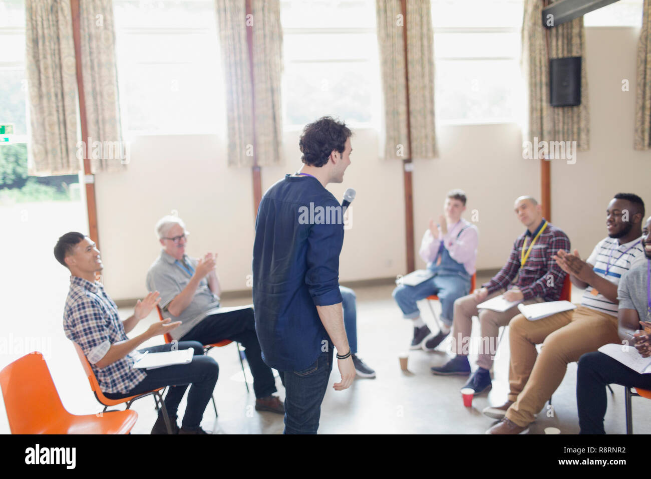 Focus group meeting community hi-res stock photography and images - Alamy