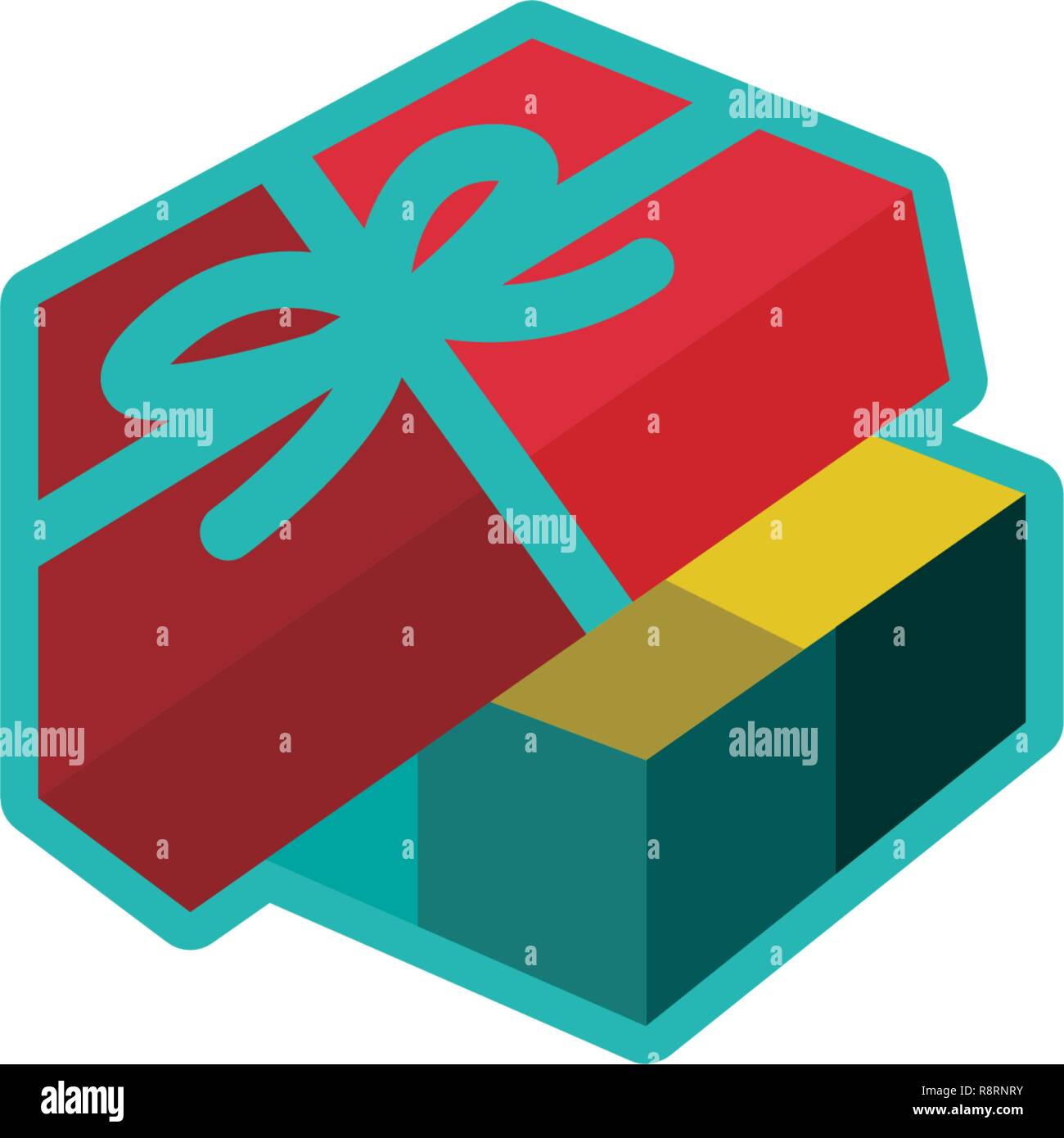 Gift Box Template Vector Design Stock Vector Image & Art - Alamy