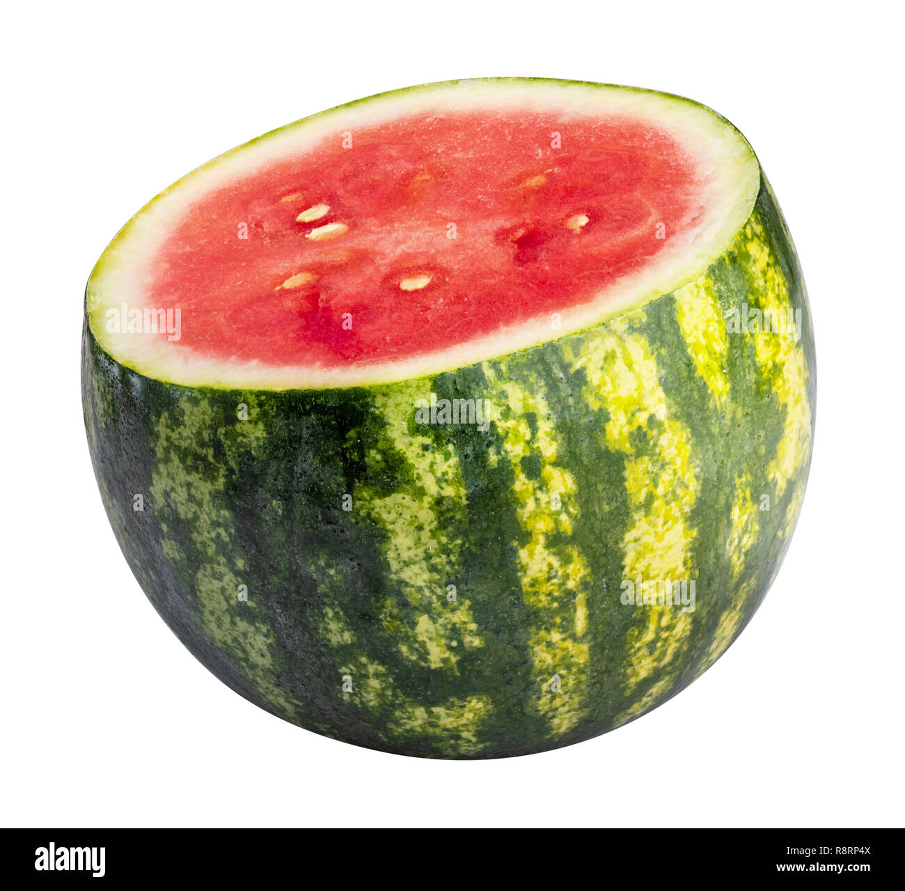 Watermelon isolated on white background. Clipping path Stock Photo - Alamy