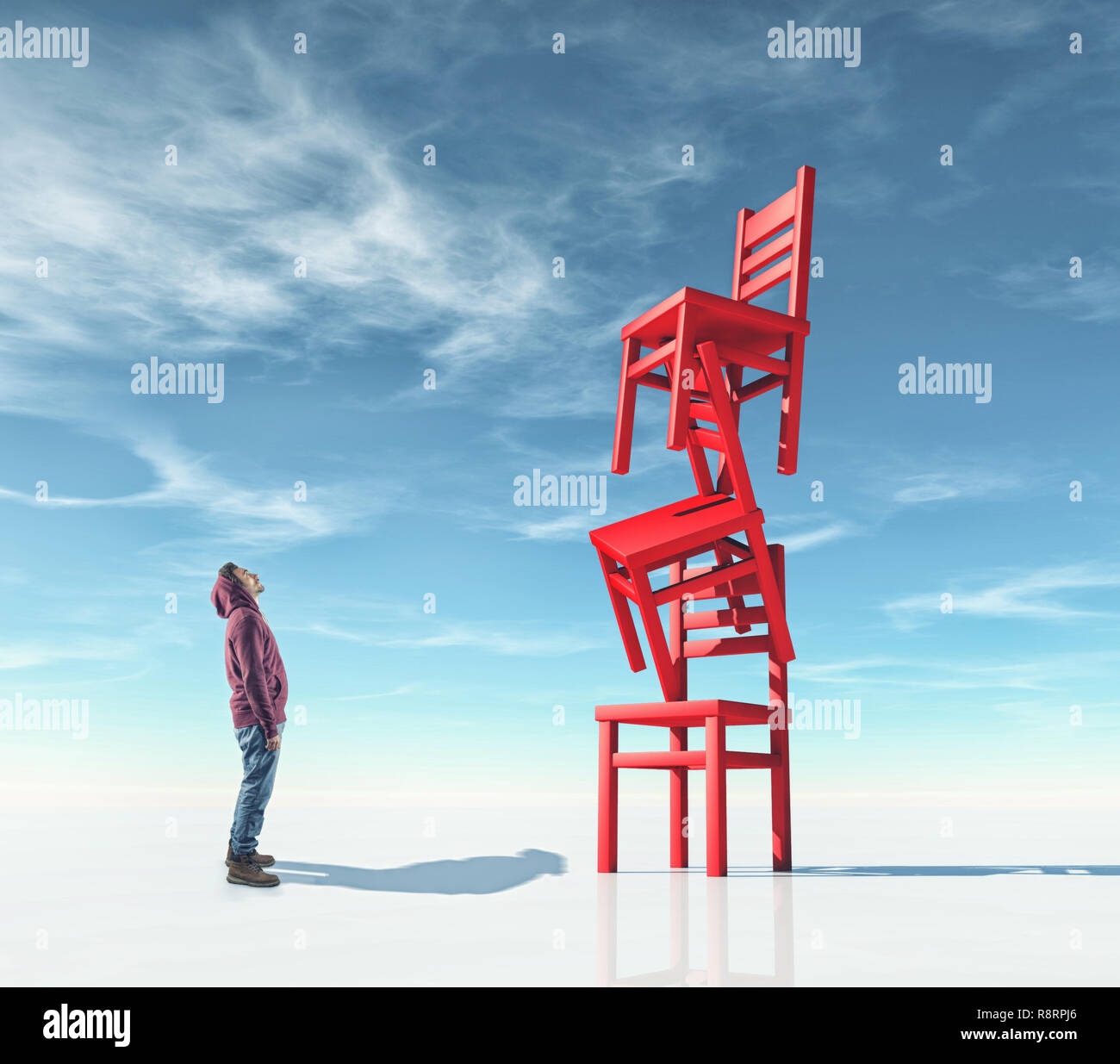 Balance chairs hi-res stock photography and images - Alamy