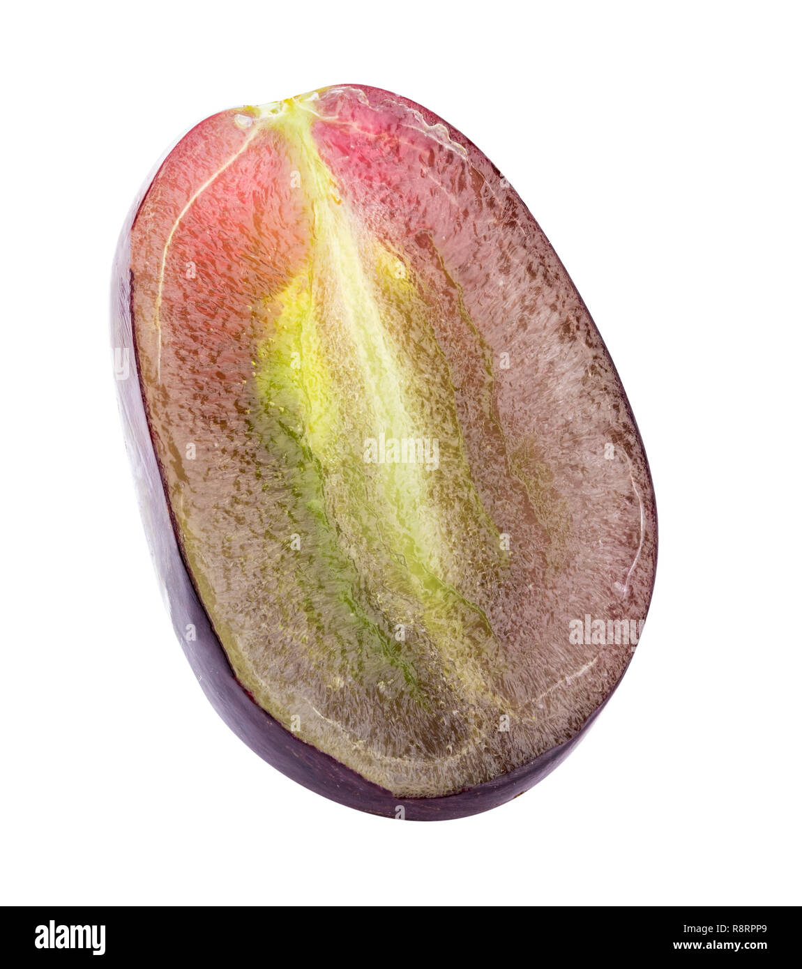 Grape berry isolated on white background. Clipping path Stock Photo - Alamy
