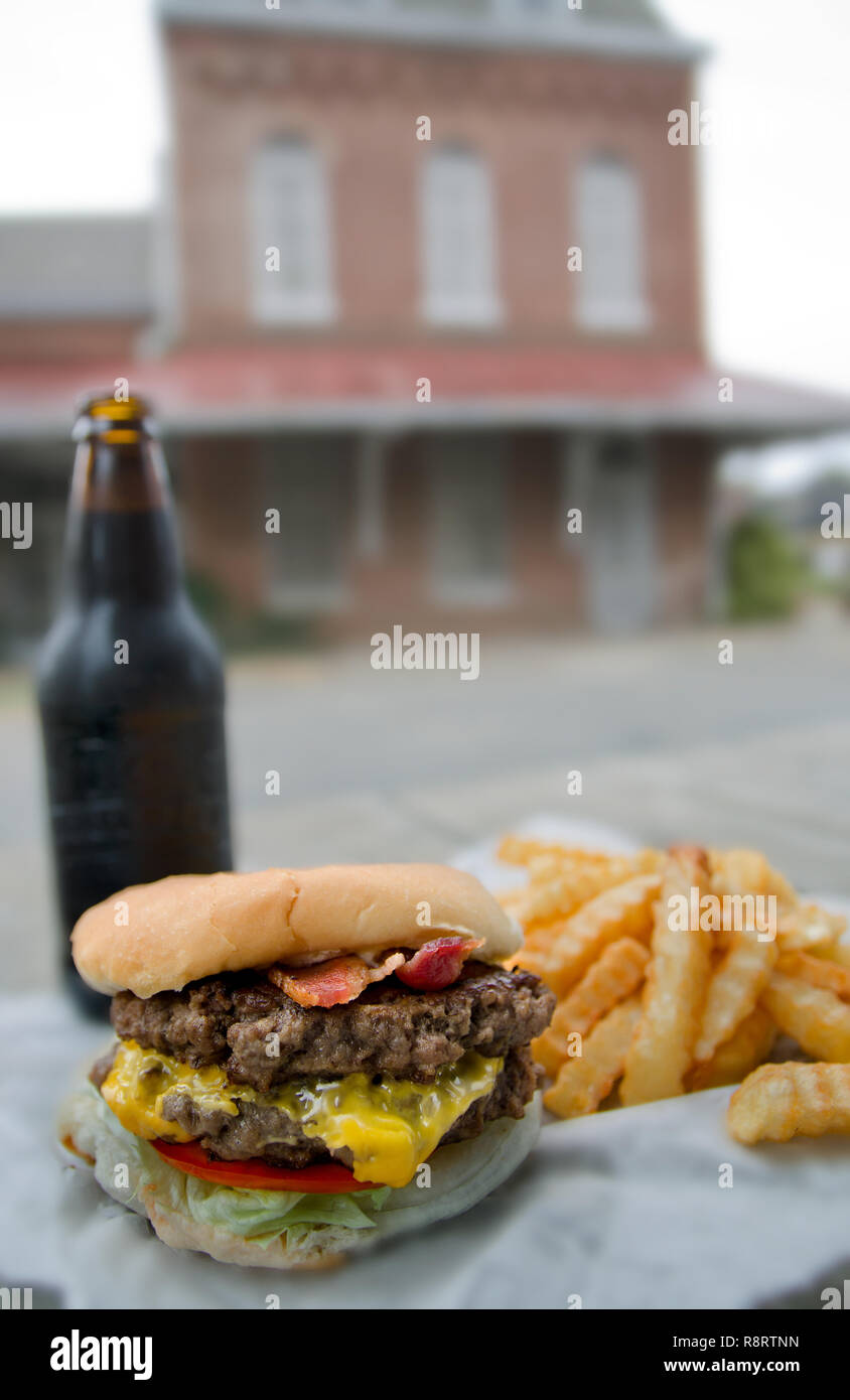 Phil up burger hi-res stock photography and images - Alamy