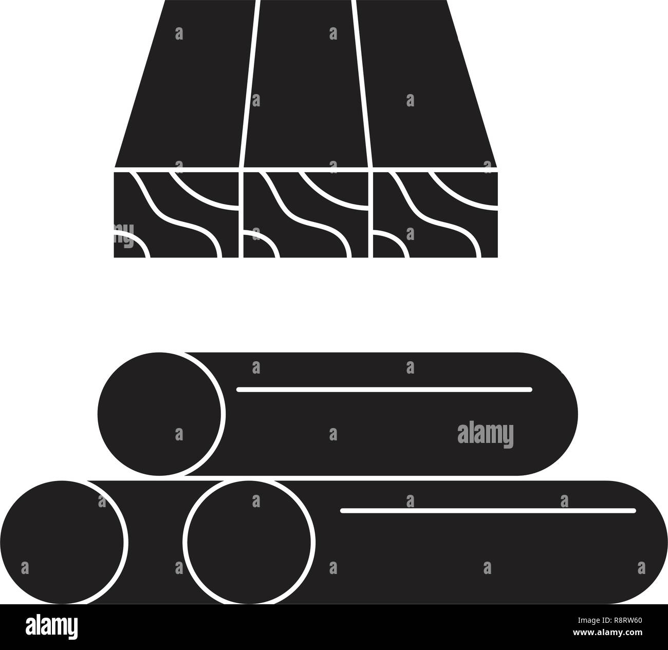 Japanese wooden planks Stock Vector Images - Alamy