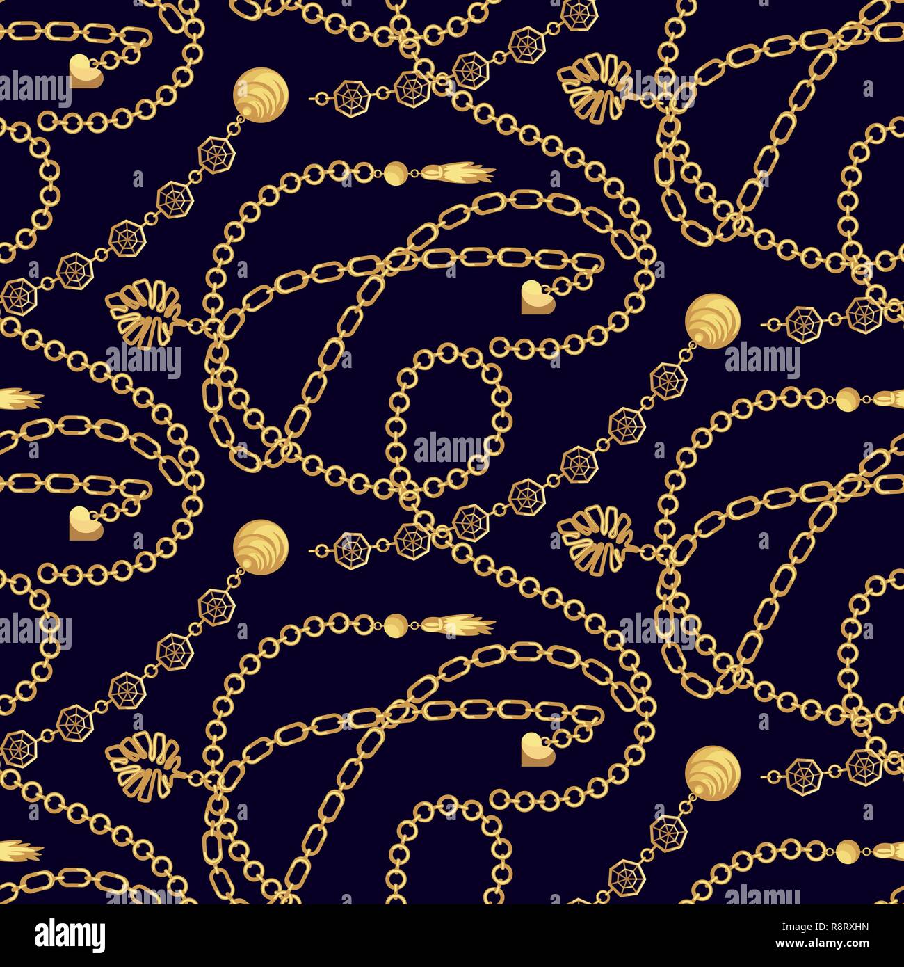 Chain Stock Vector Images - Alamy