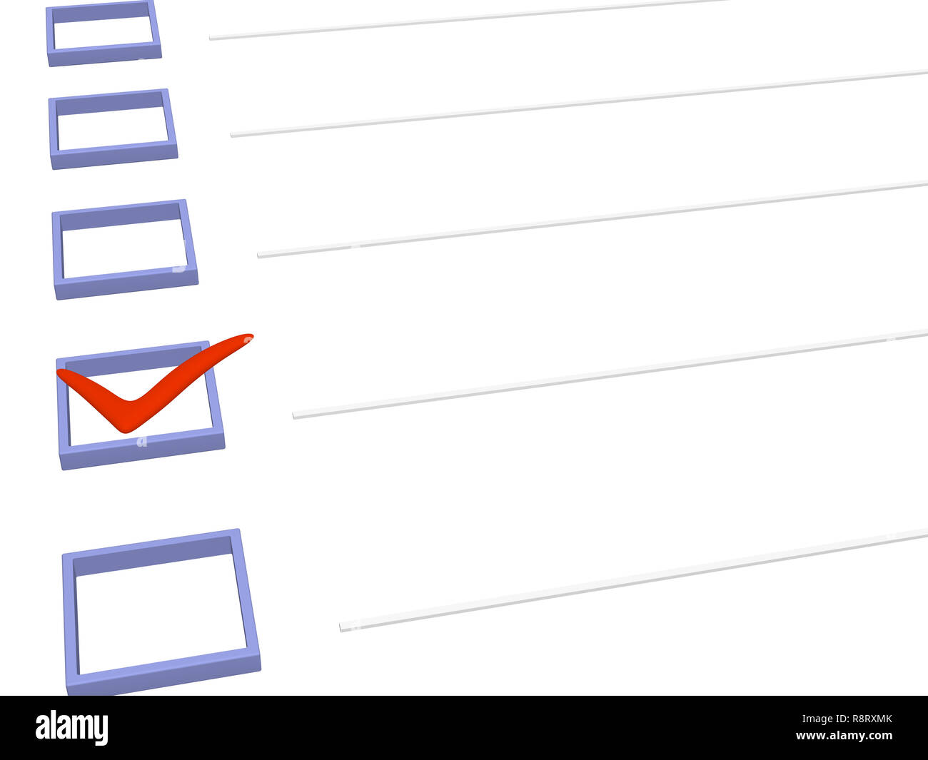 Point list Cut Out Stock Images & Pictures - Alamy