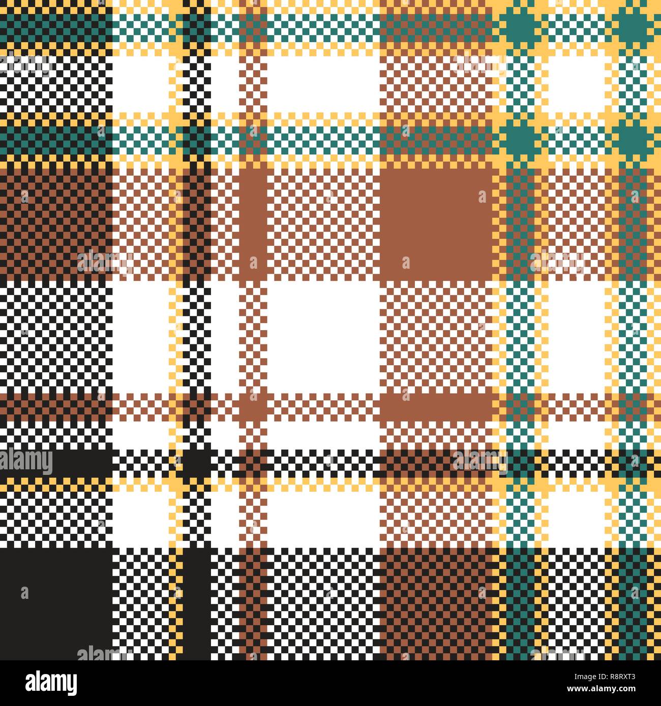 Check plaid seamless pattern. Vector illustration Stock Vector Image ...