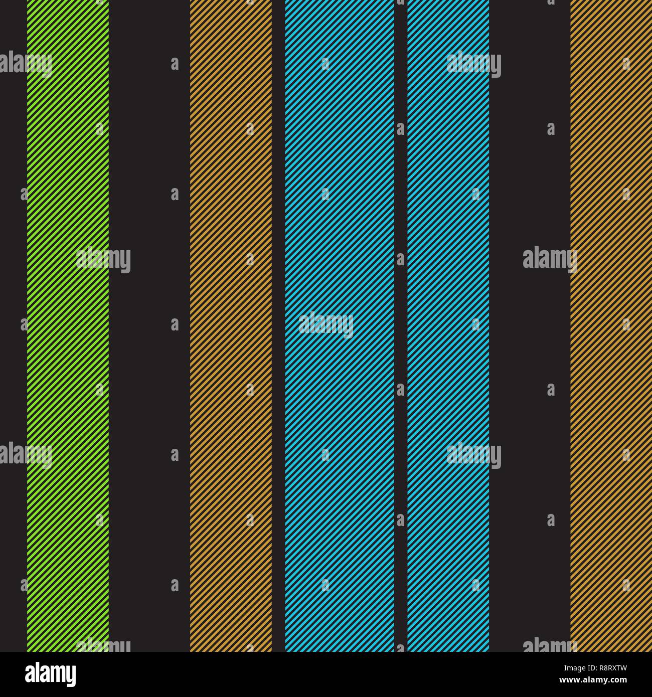 Black striped fabric texture seamless pattern. Vector illustration ...