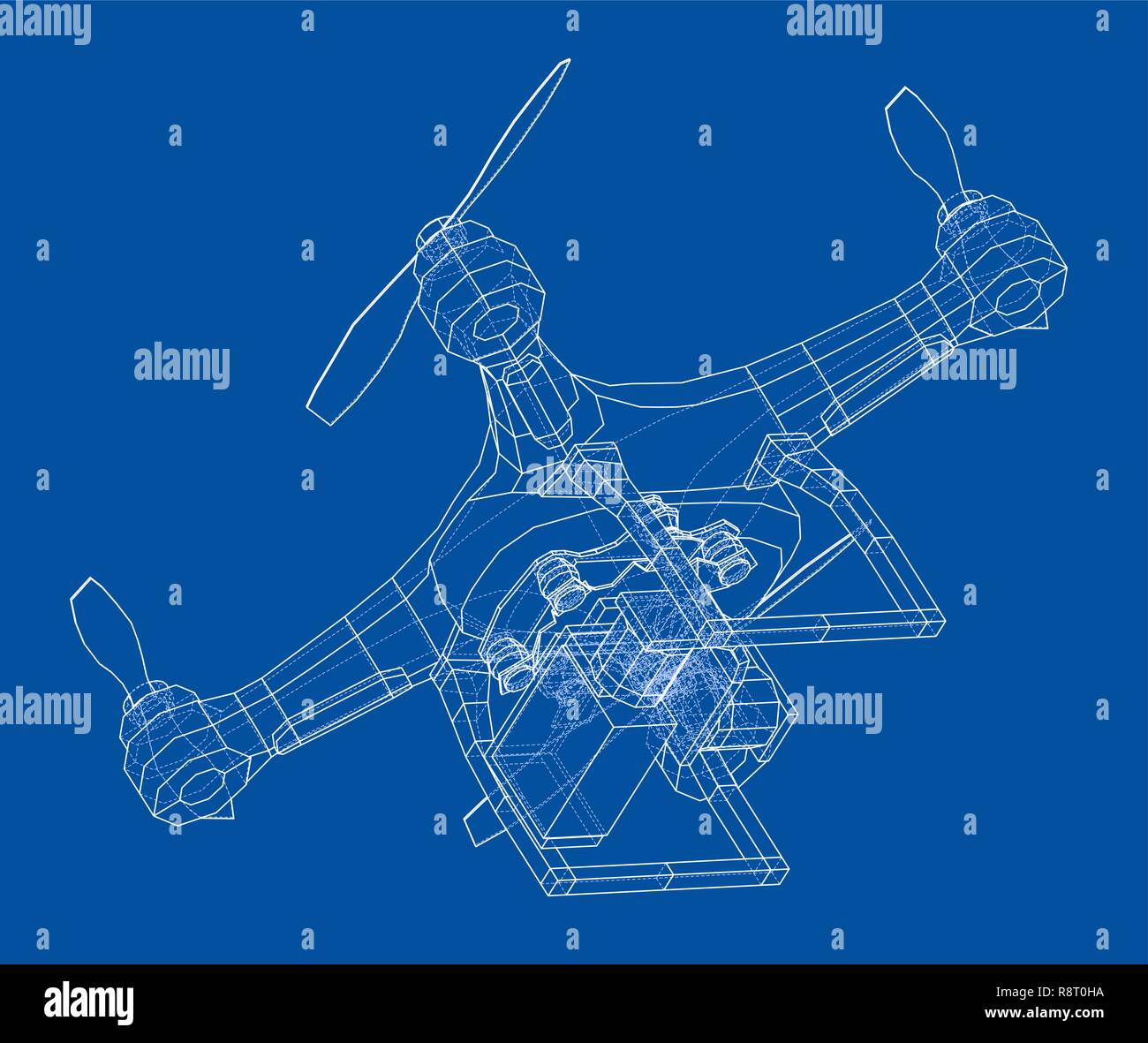 Drone concept. Vector Stock Vector Image & Art - Alamy