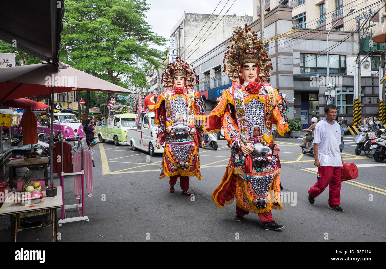 Birthday deity celebrations centred around Fuhsing,Fuxing Temple,Shipai ...