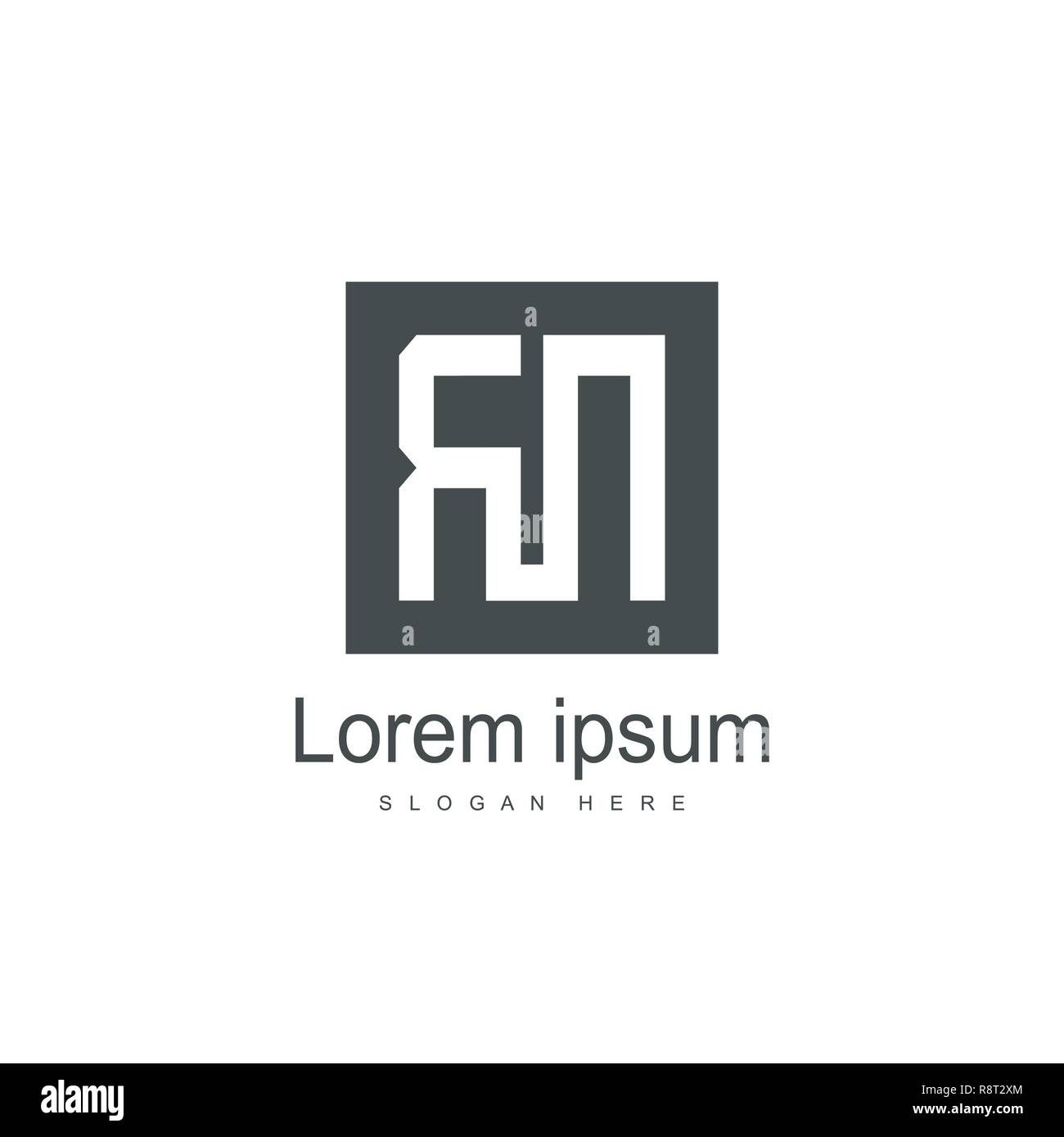 Rn logo vector vectors hi-res stock photography and images - Alamy