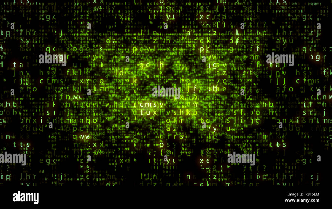 Moving Matrix Background