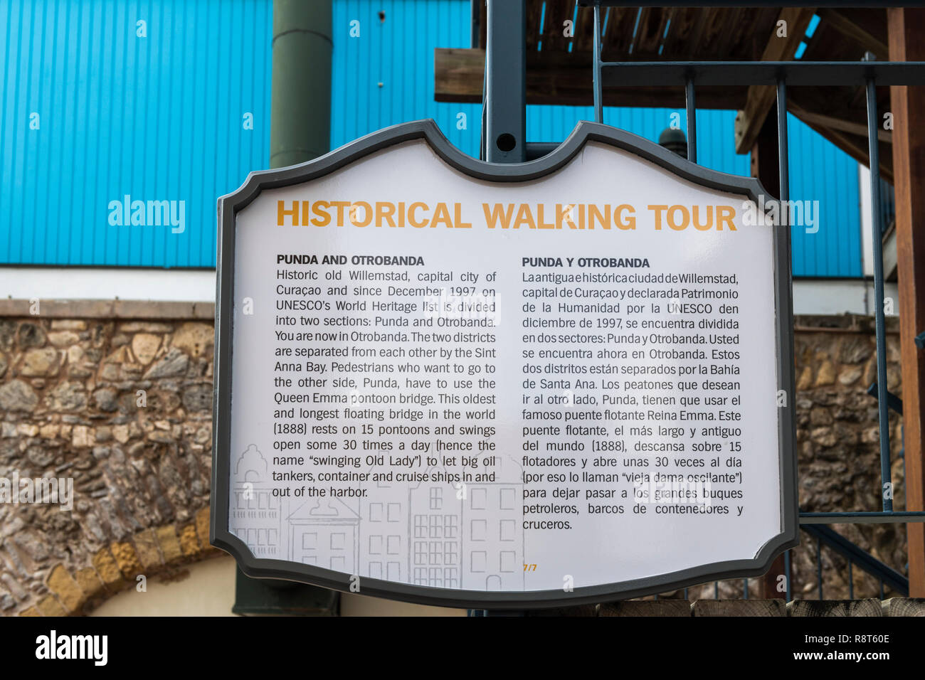 Curacao tourist information sign hi-res stock photography and images ...