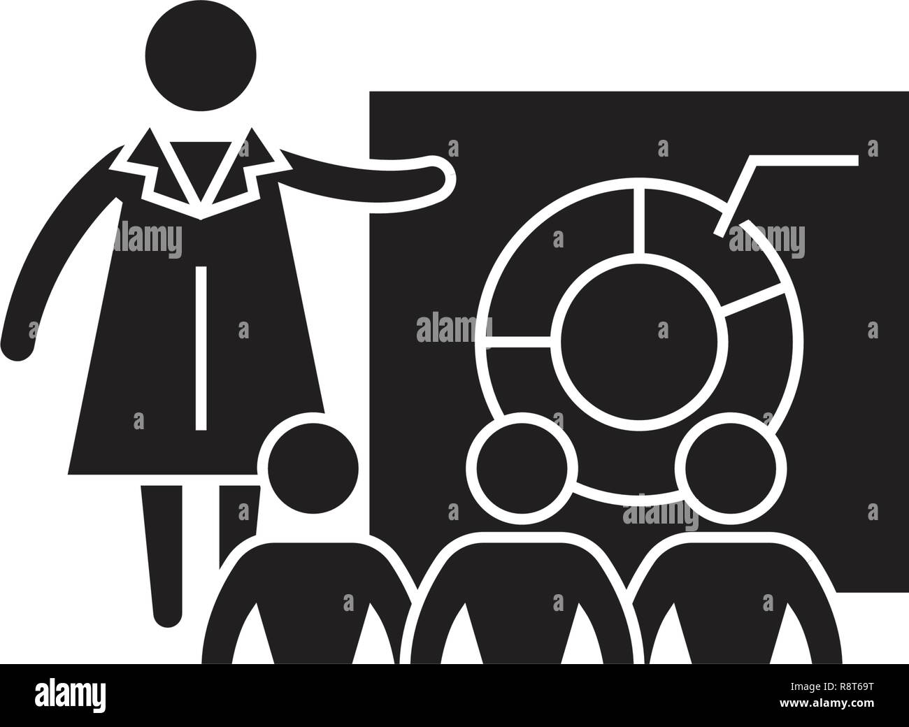 Lecturer university group Stock Vector Images - Alamy