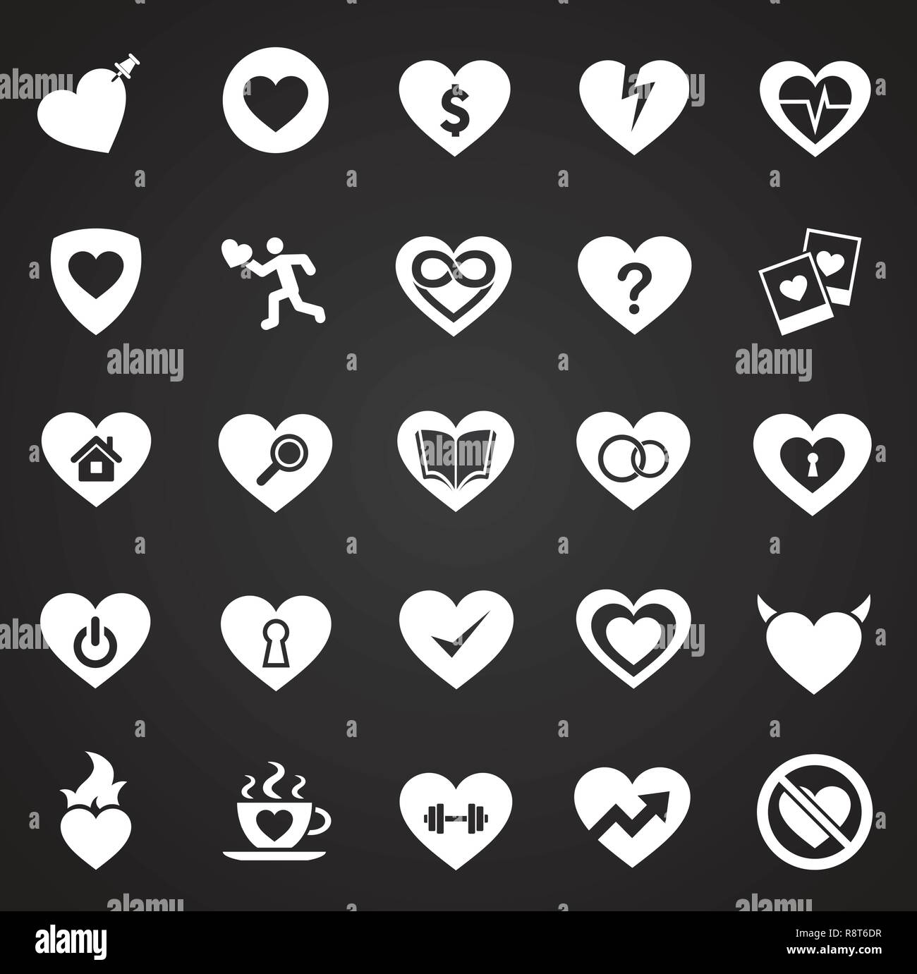 Simple Black Heart Icon