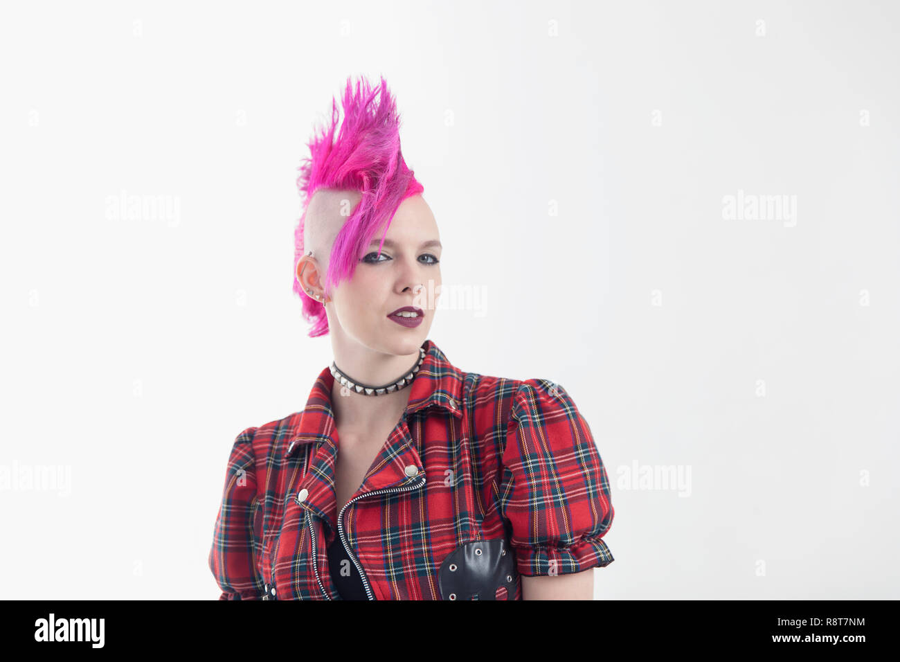 Portrait pink jacket hi-res stock photography and images - Alamy