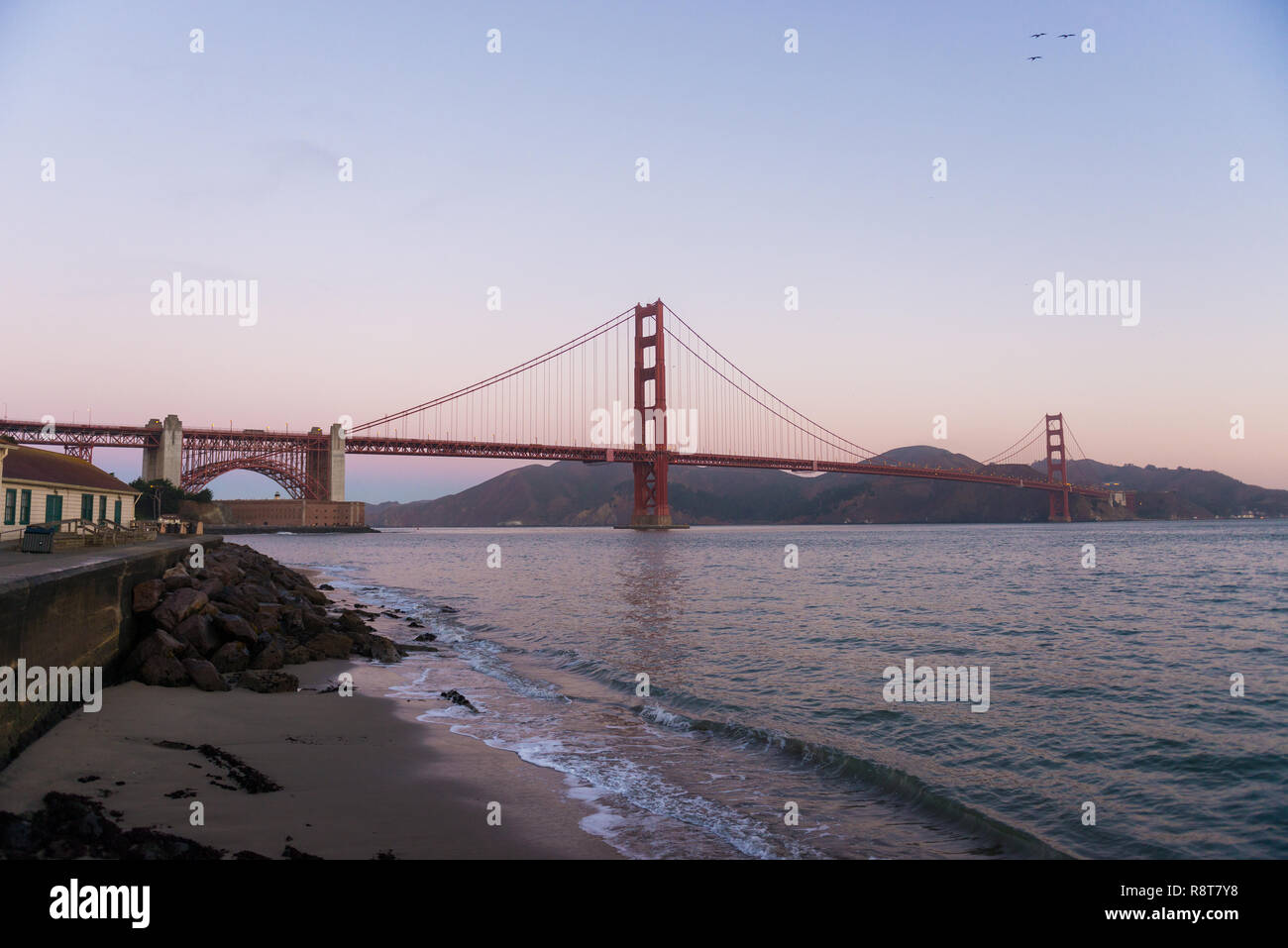 Golden gate bridge from torpedo wharf hi-res stock photography and ...