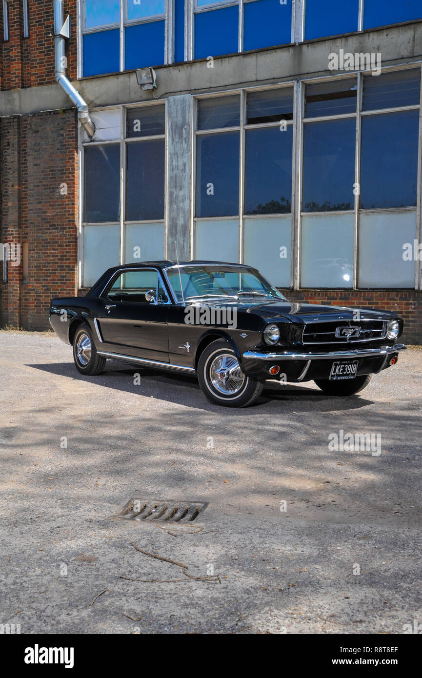 1964 and a half, first year Ford Mustang classic American sports car ...
