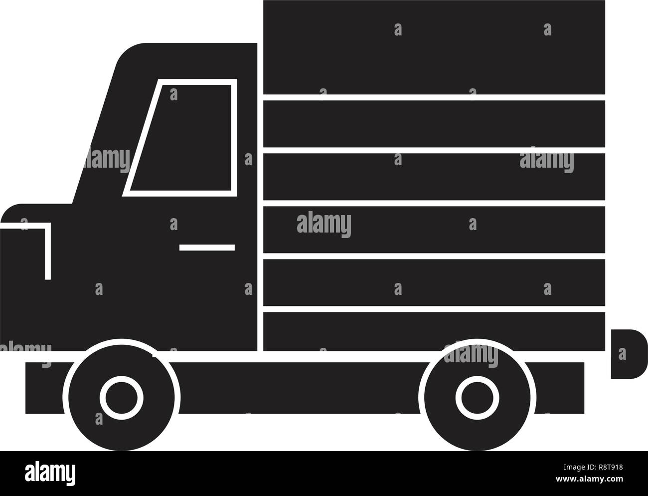 Lorry Illustration High Resolution Stock Photography and Images - Alamy