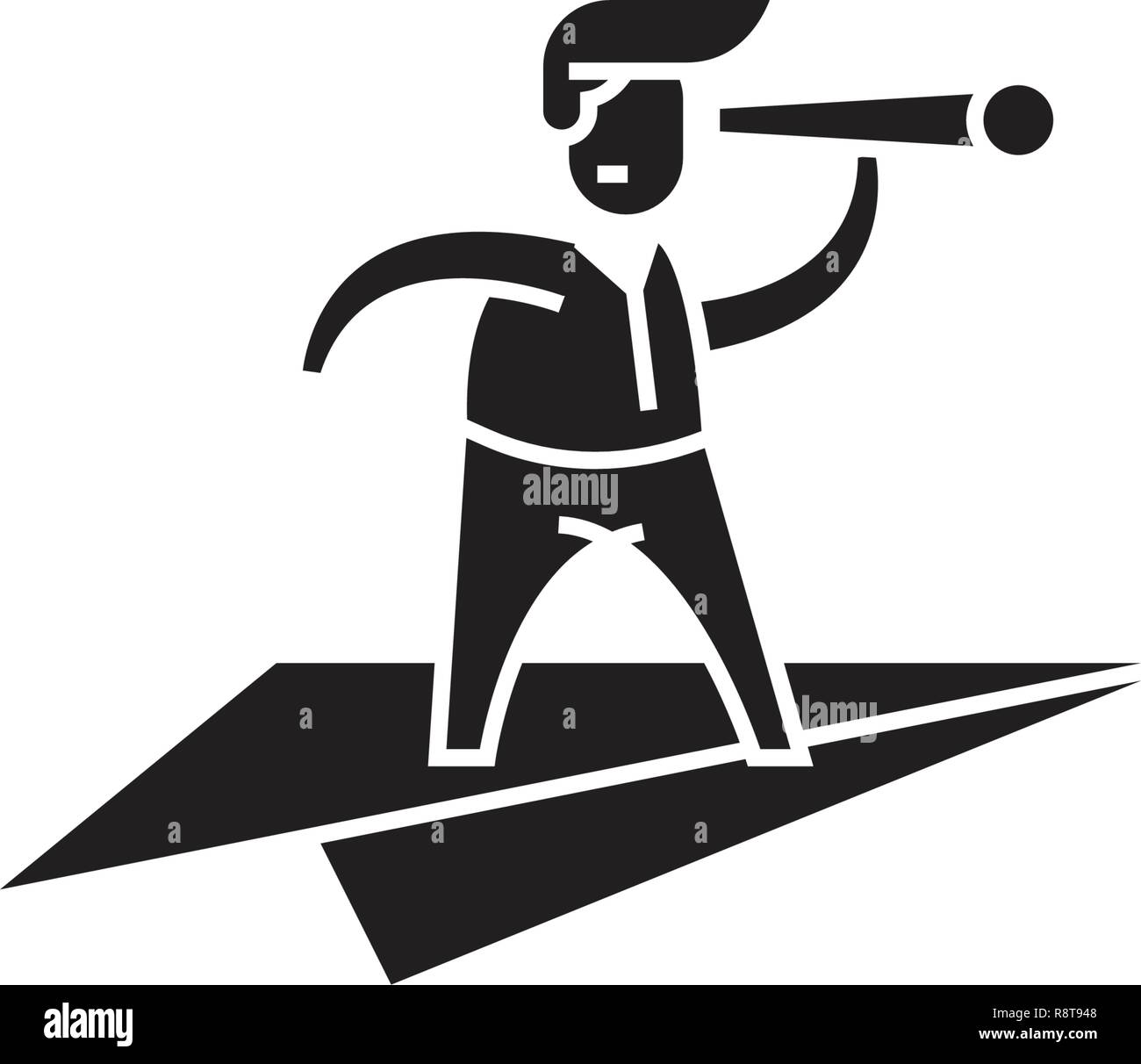 Management Strategy Black Vector Concept Icon Management Strategy Flat management-strategy-black-vector-concept-icon-management-strategy-flat