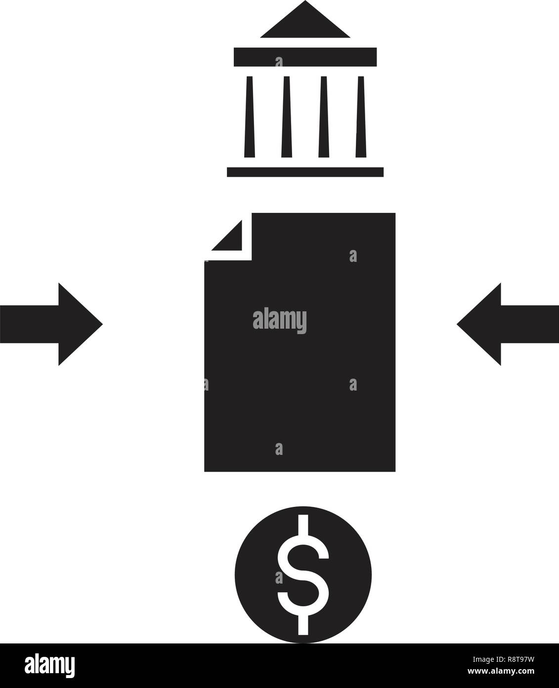 Money transaction black vector concept icon. Money transaction flat ...