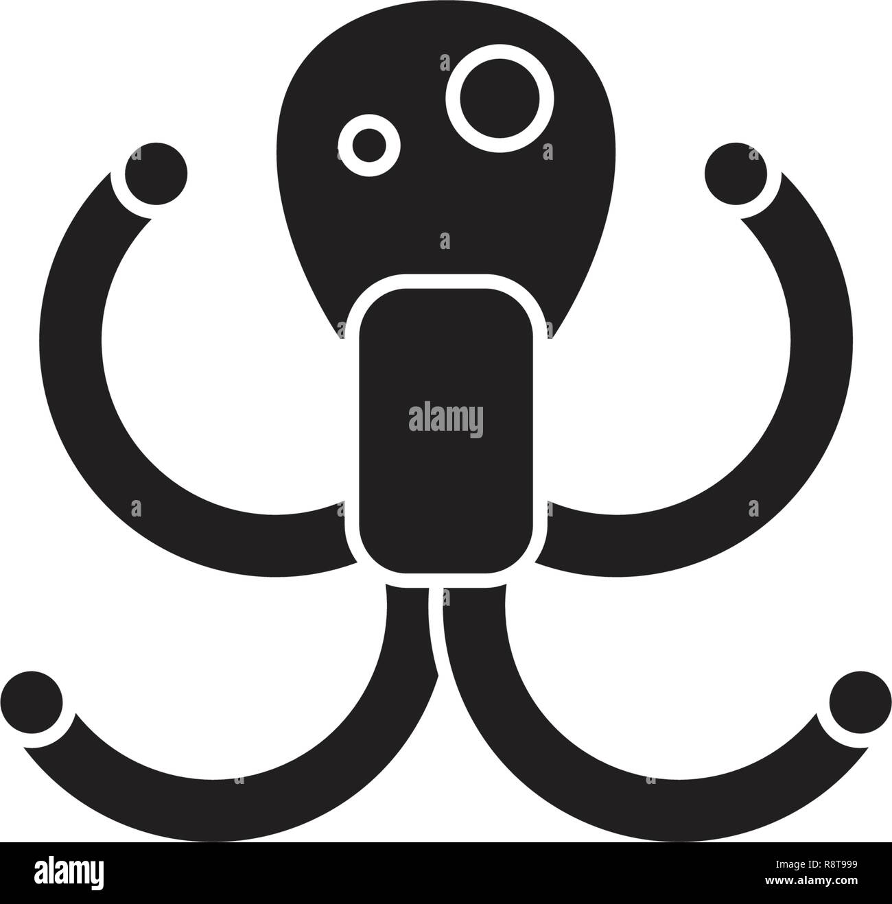 Octopus Symbol High Resolution Stock Photography and Images - Alamy