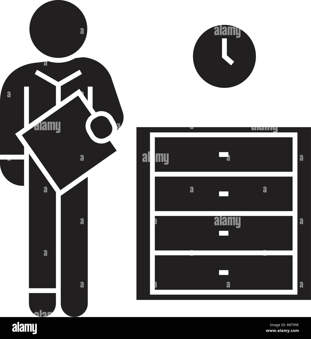 File archiver Stock Vector Images - Alamy