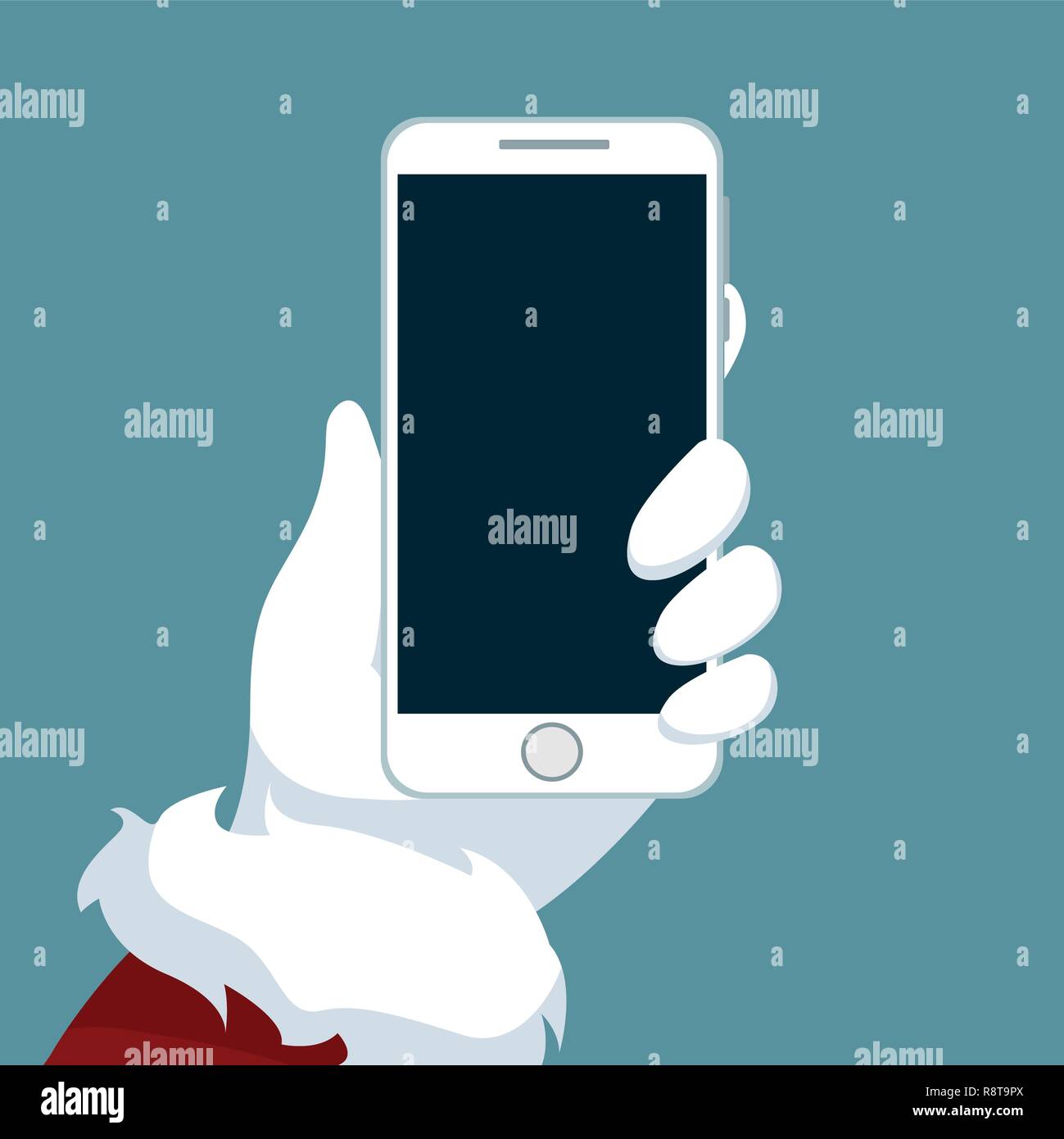 Santa claus hand hi-res stock photography and images - Alamy