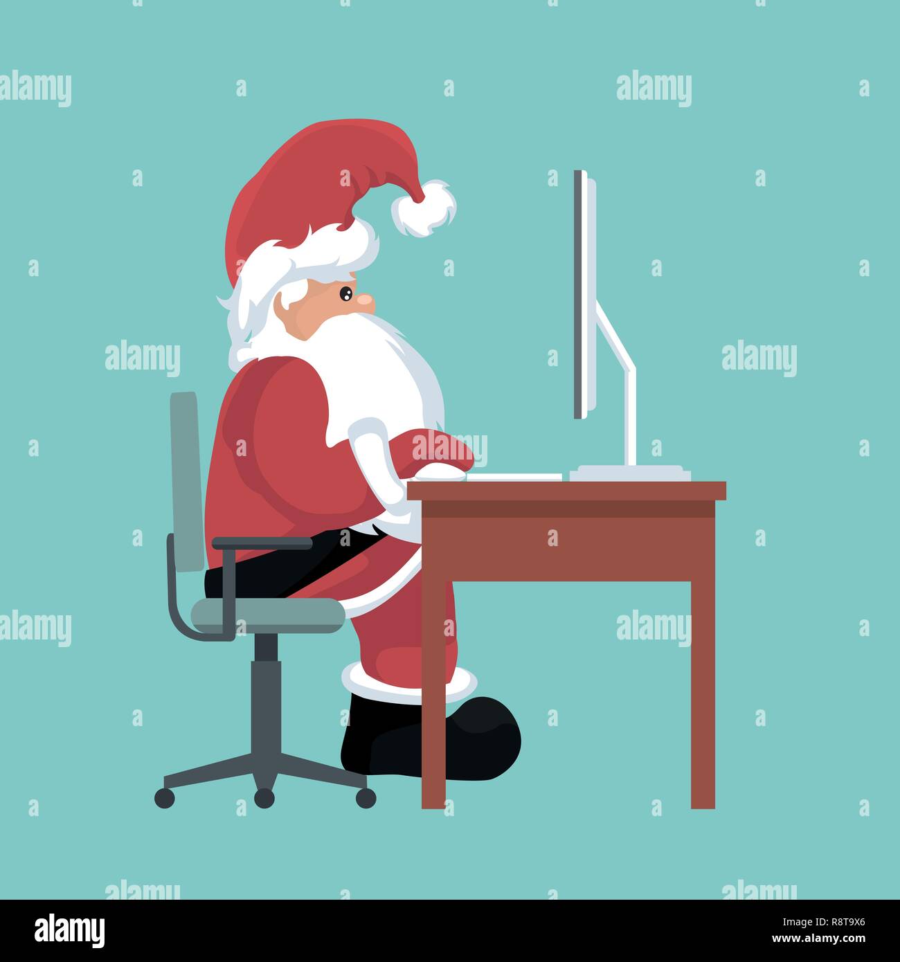 Pc portrait Stock Vector Images - Alamy