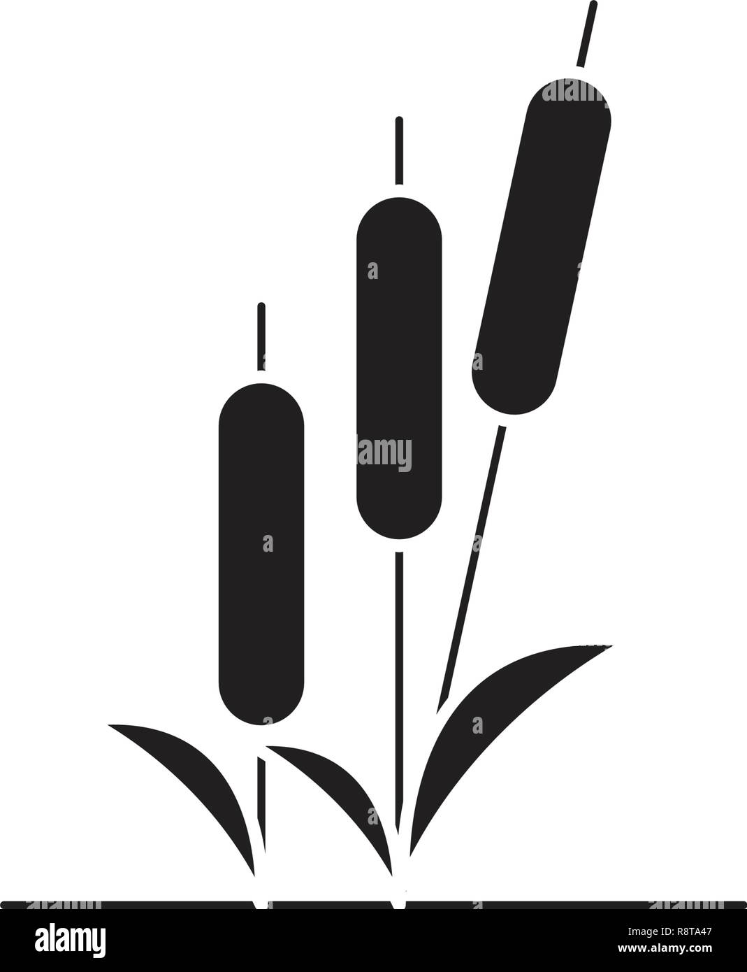 Reed texture Stock Vector Images - Alamy