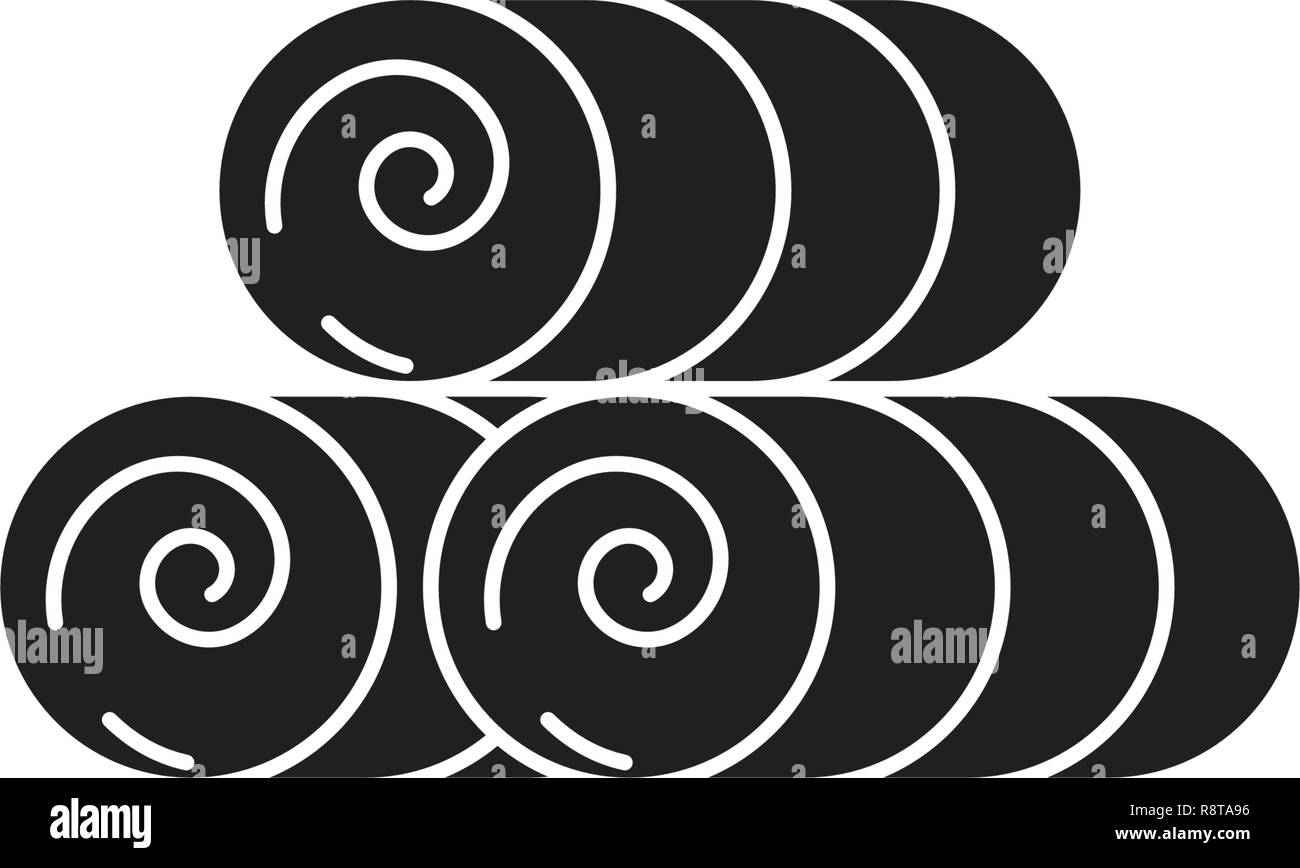 Round bale transport hi-res stock photography and images - Alamy