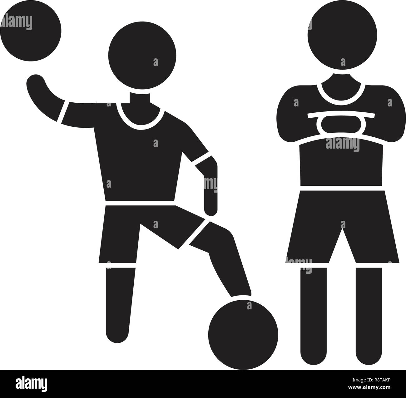 Soccer championship black vector concept icon. Soccer championship flat ...