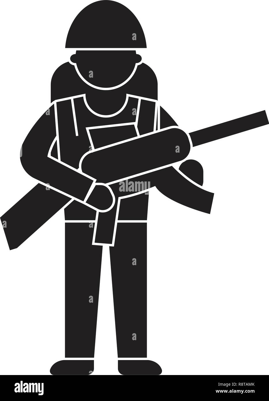Soldier png Stock Vector Images - Alamy