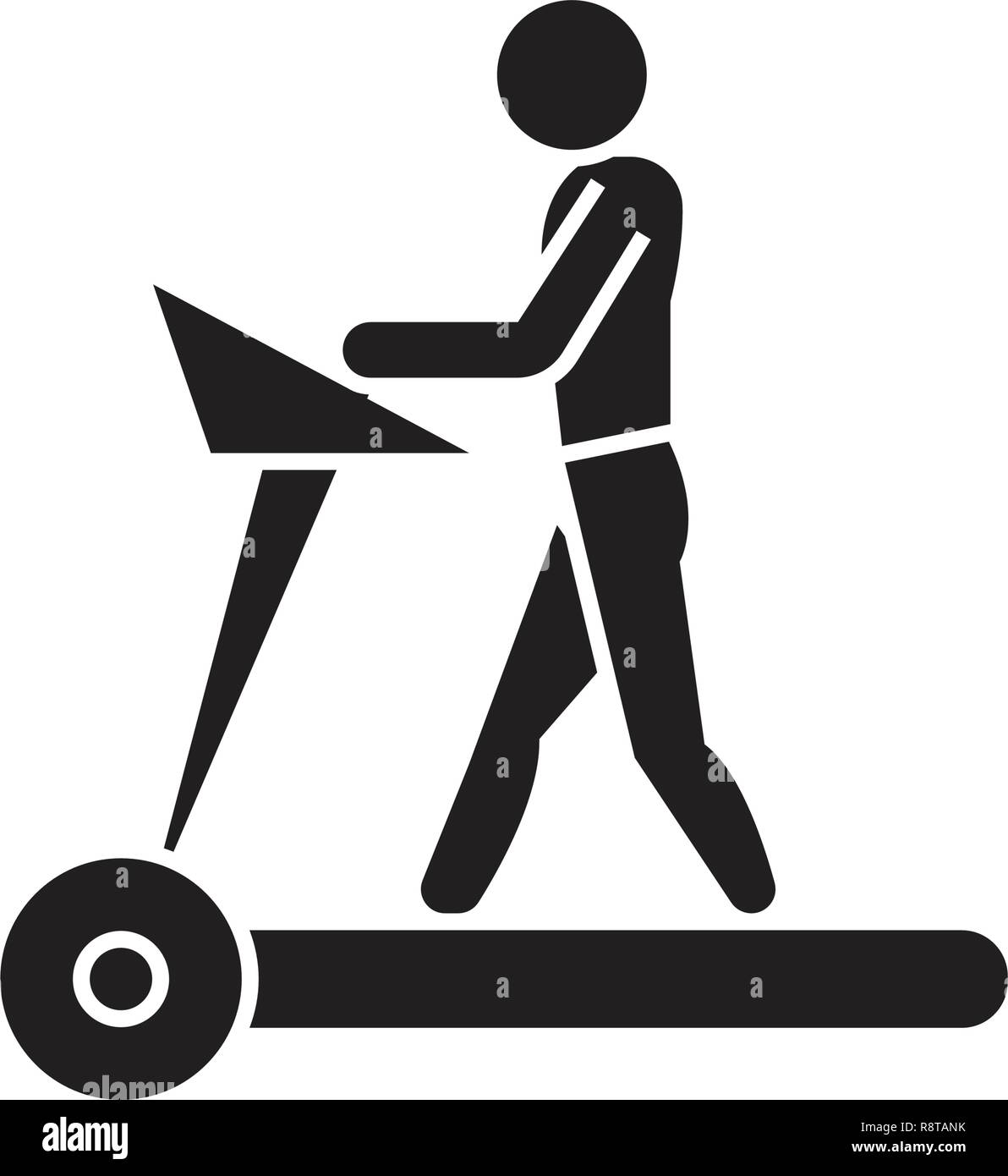 Sport activities black vector concept icon. Sport activities flat ...