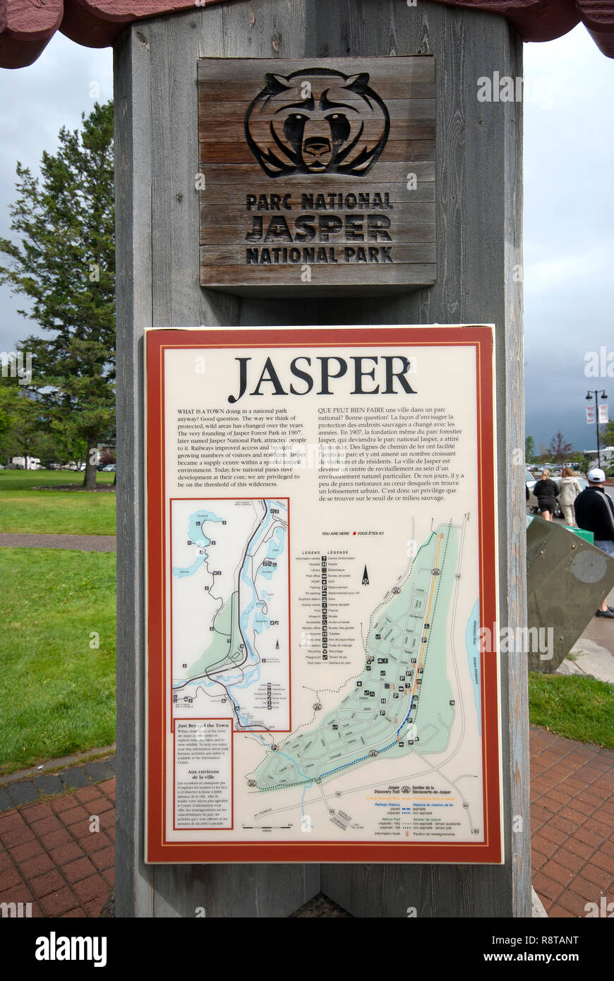 Map of jasper hi-res stock photography and images - Alamy