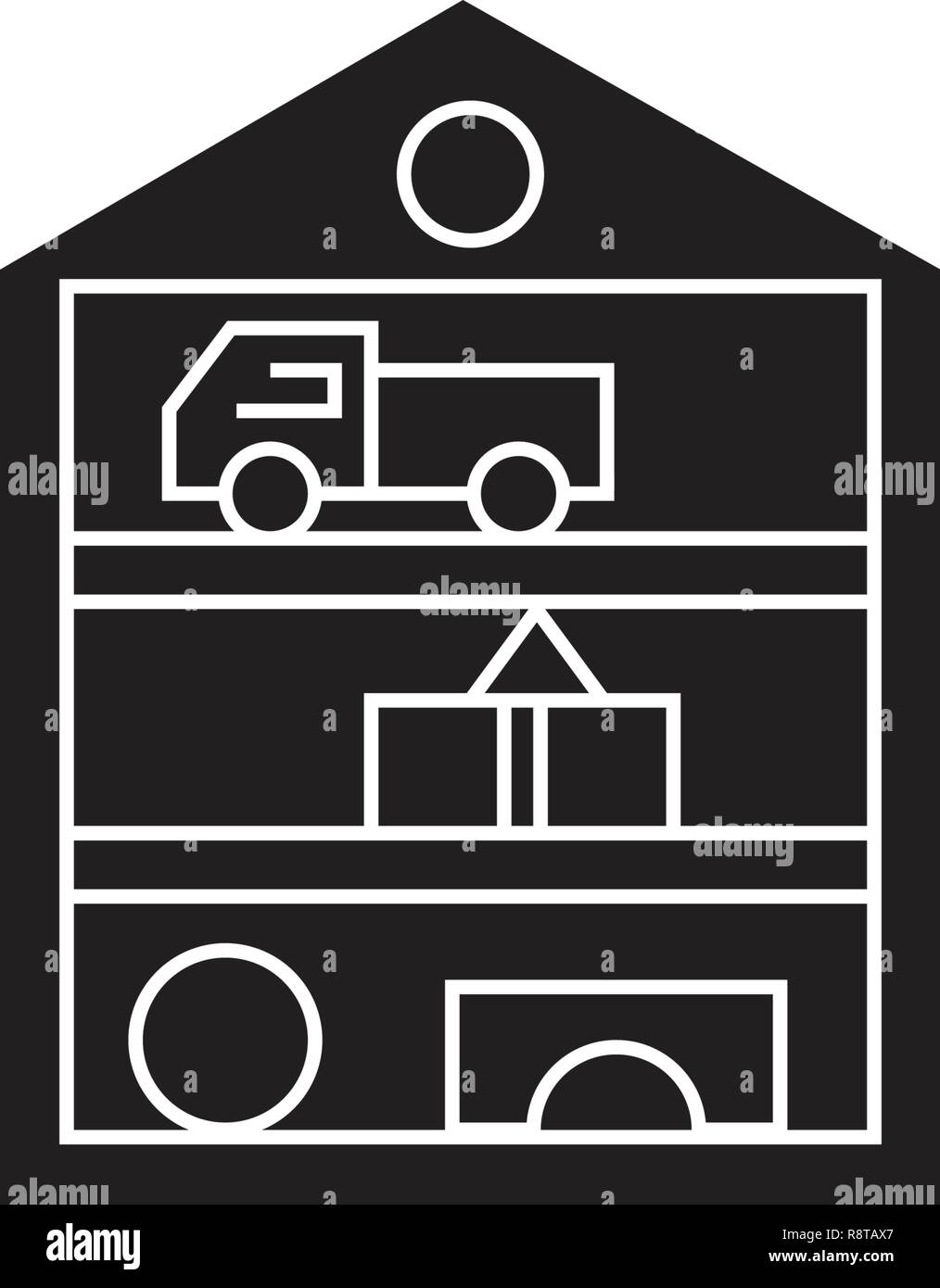 Clean bathrooms Stock Vector Images - Alamy