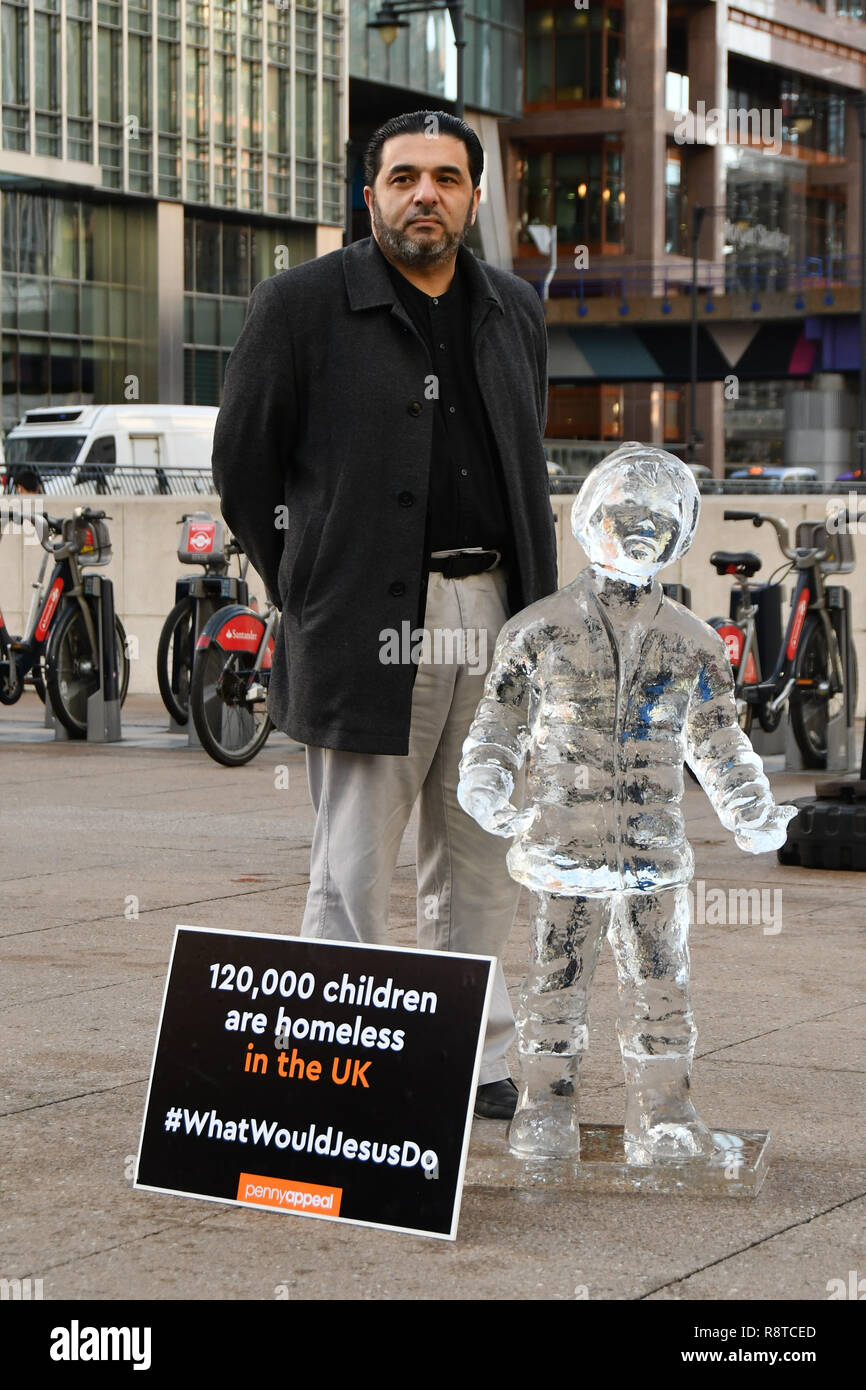 London, UK. 17th Dec, 2018. Aamer Naeem is a CEO of Penny Appeal Team ...