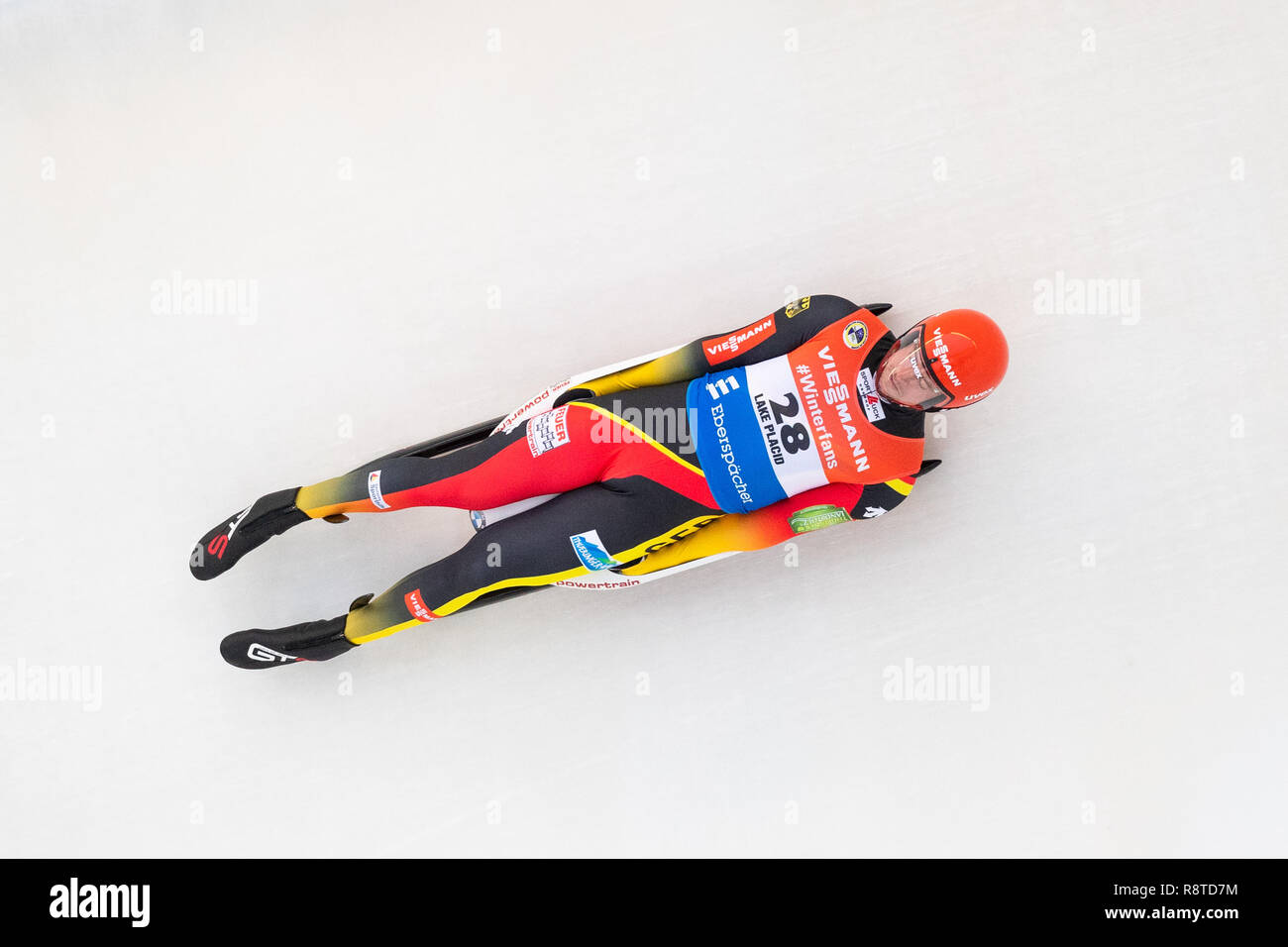 Johannes Ludwig of Germany during World Cup Luge event at Mt. Van ...