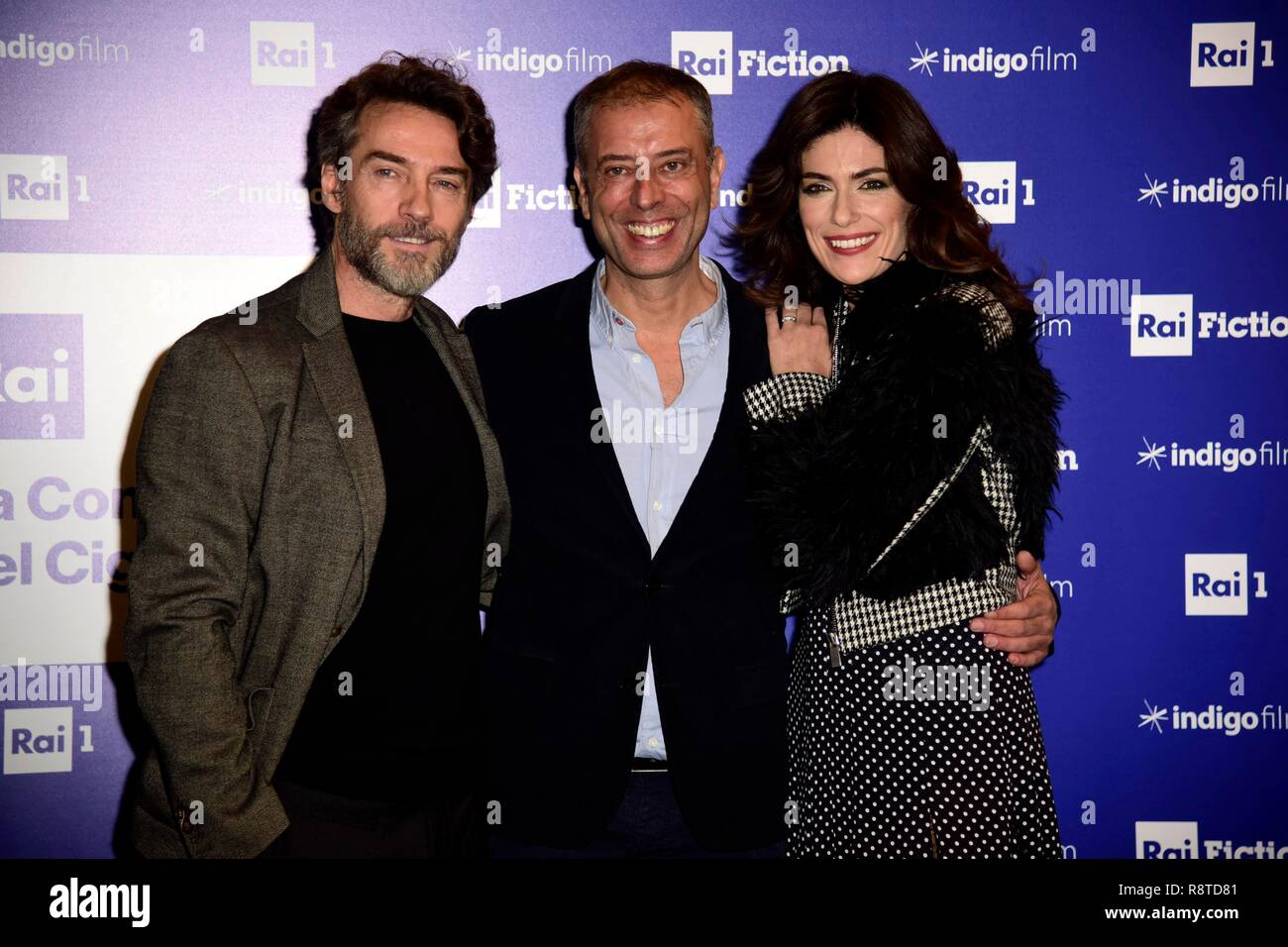 Milan TV series "the company of the swan", In the picture: Anna Valle ...
