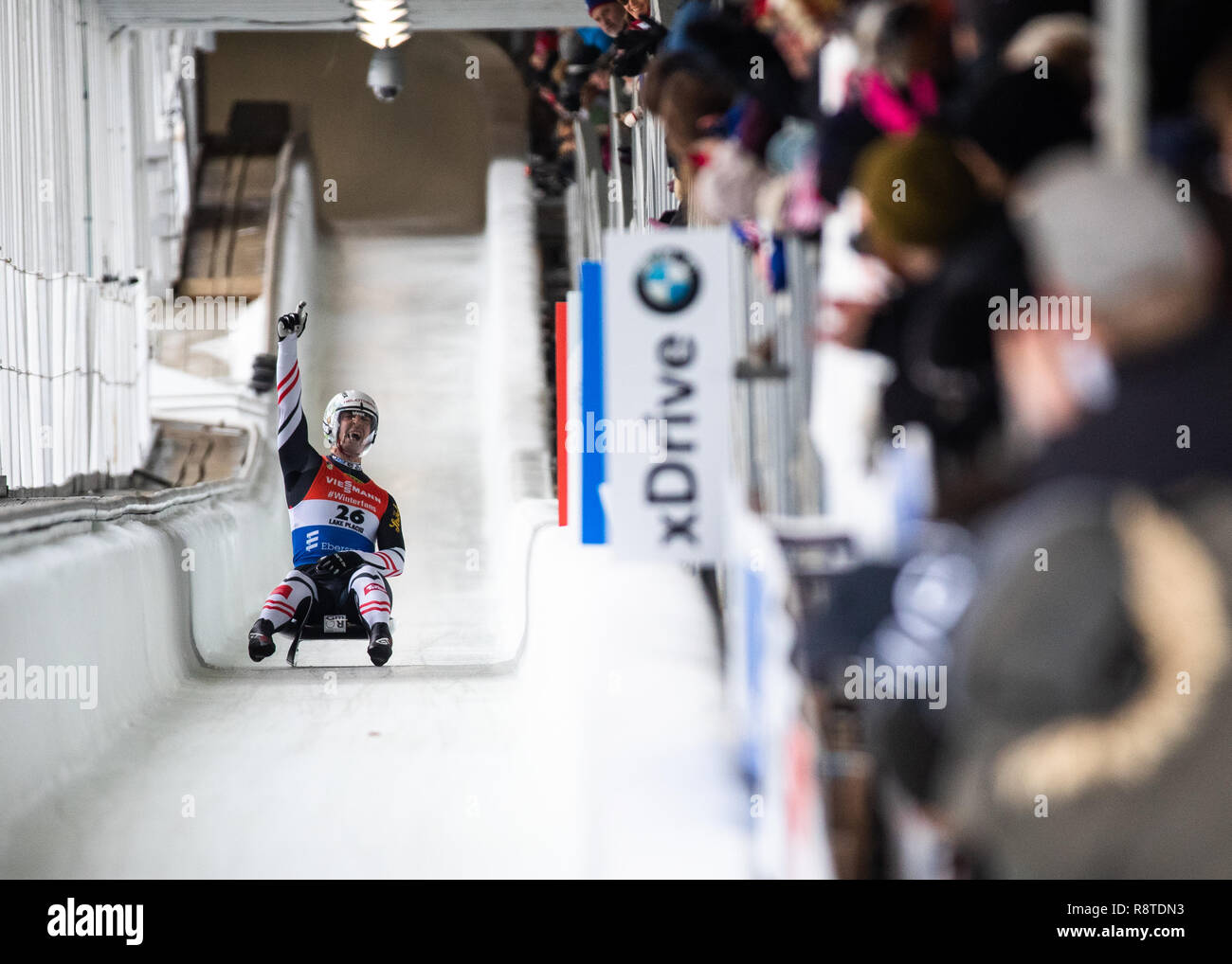 Lake Placid, New York. 15th Dec, 2018. Reinhard Egger of Austria during ...